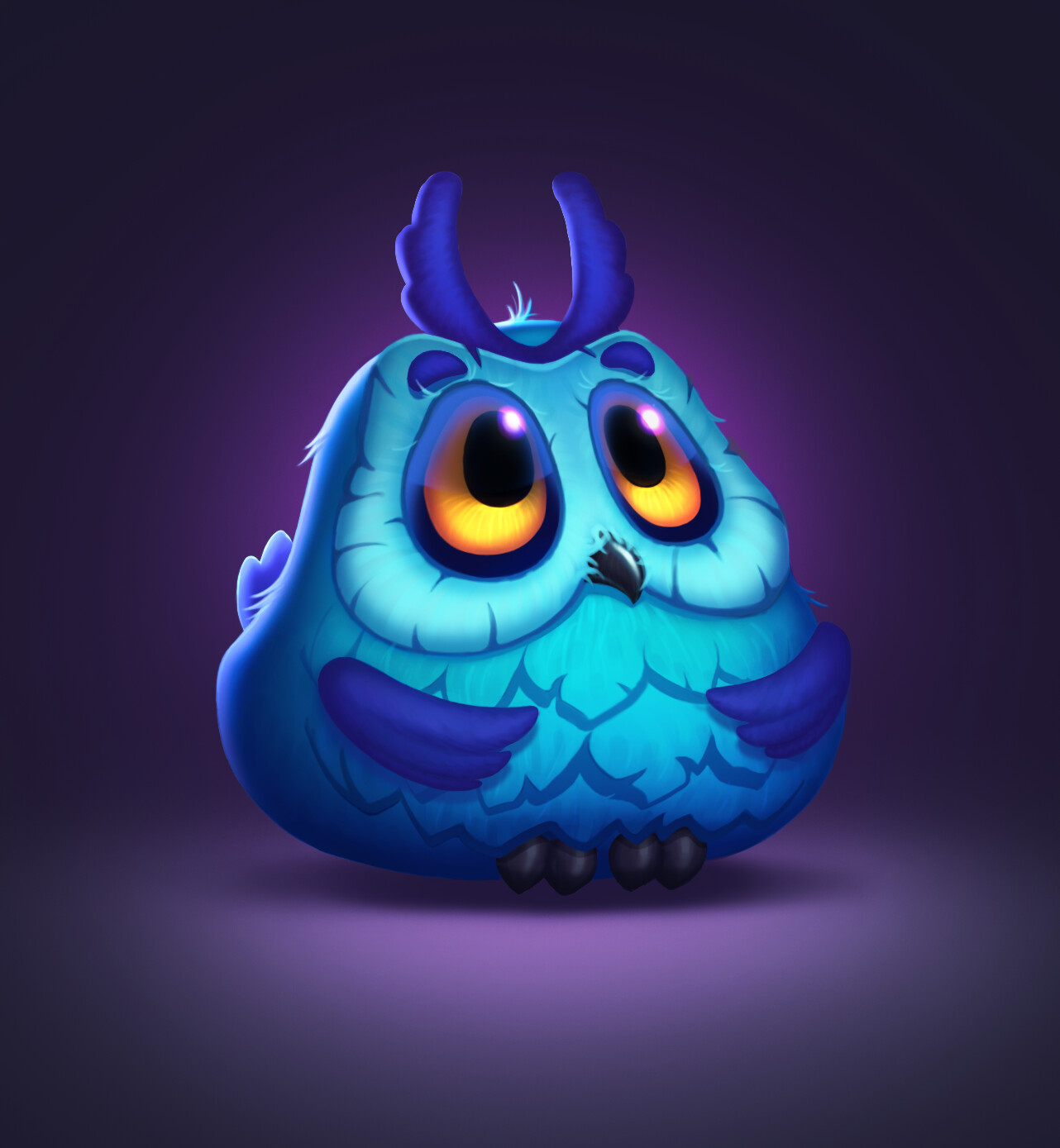 ArtStation - Cute owl