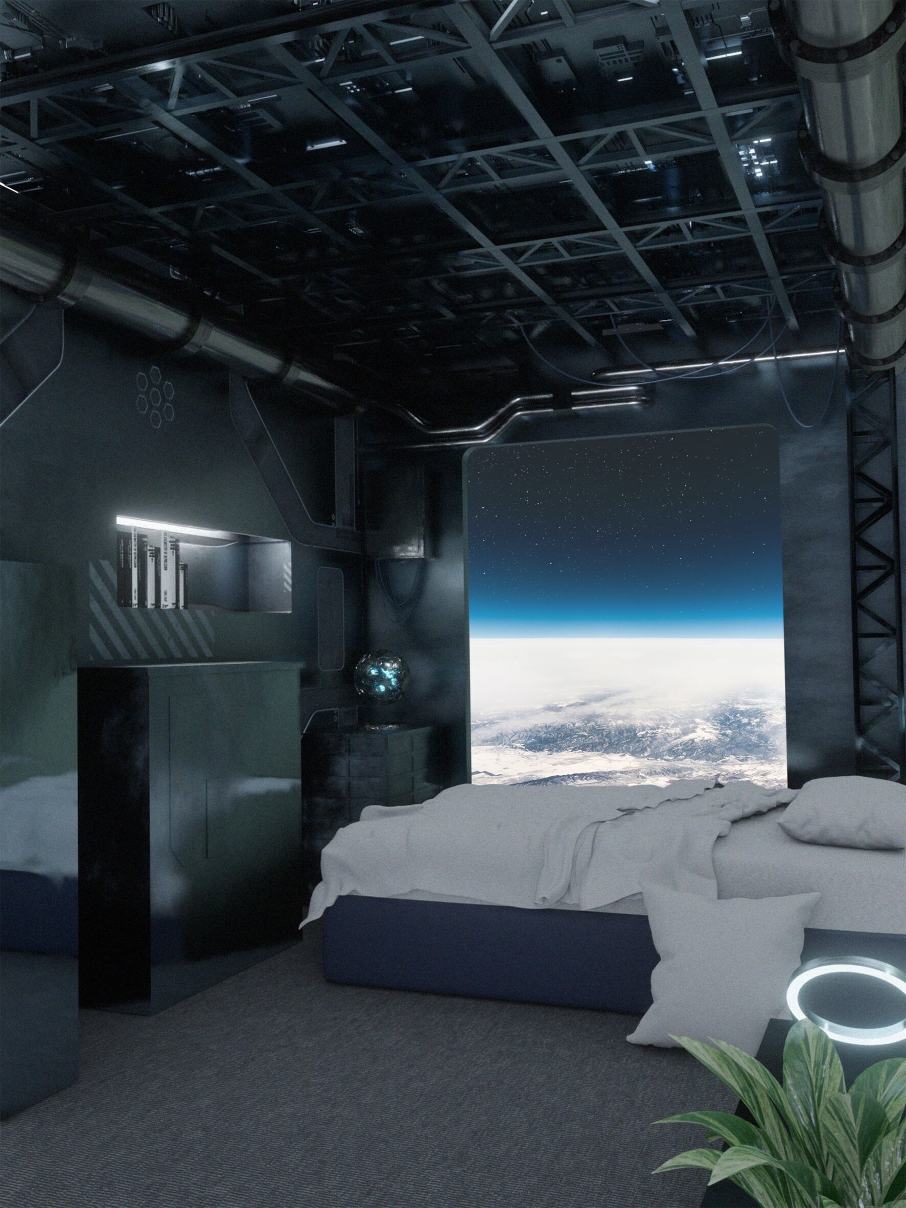 ArtStation - Sci-Fi room