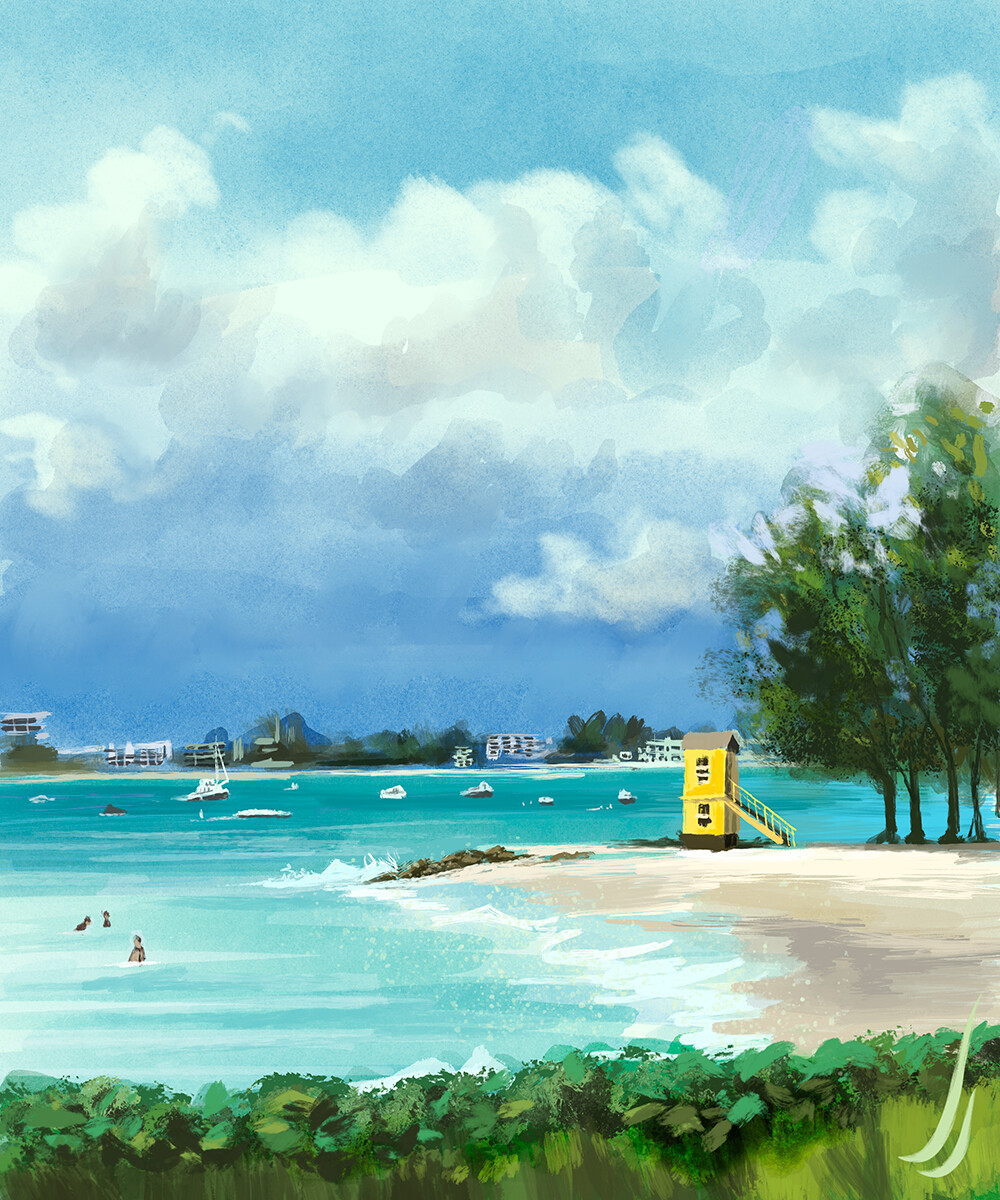 ArtStation - Barbados Studies