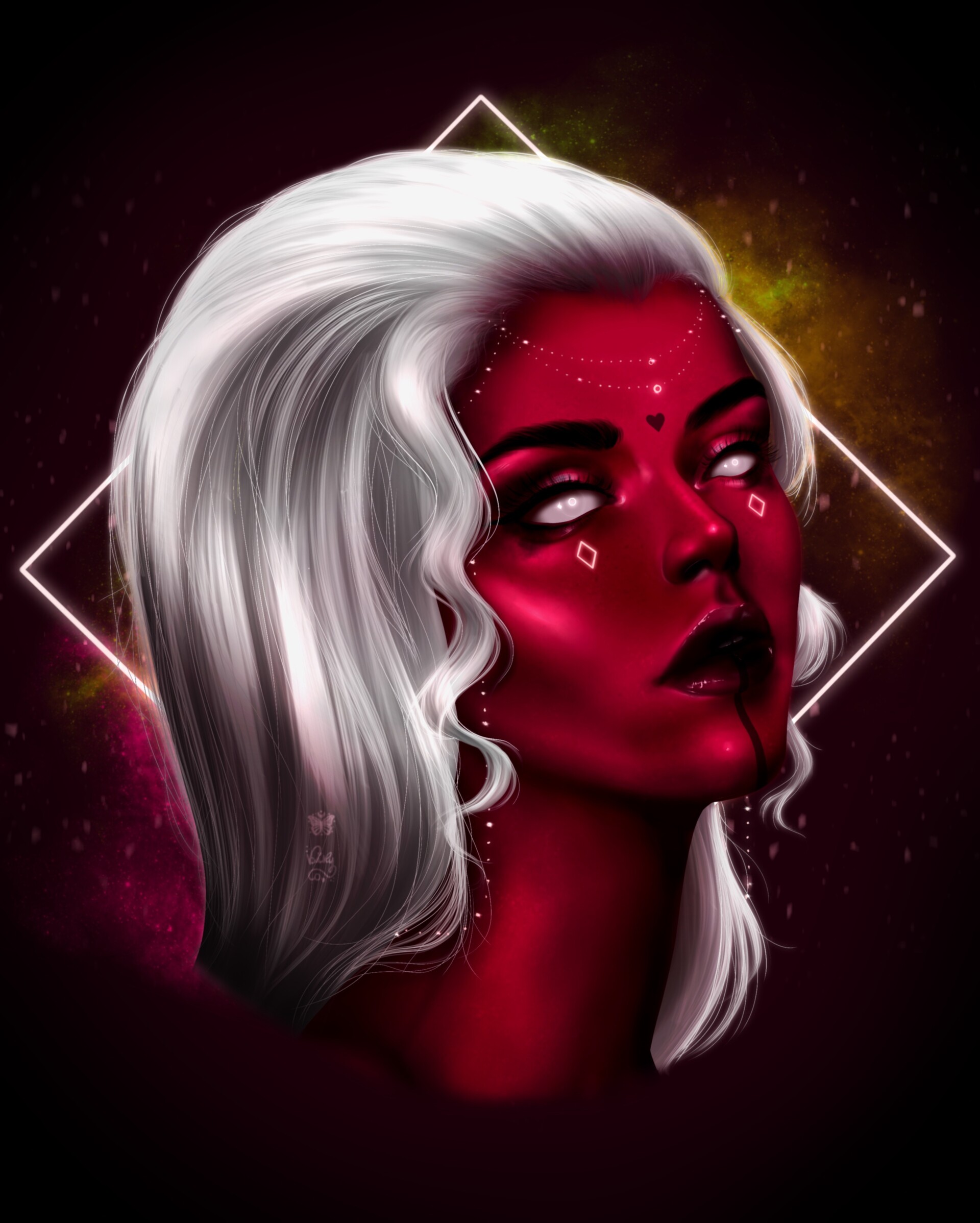 ArtStation - Character portrait- Chandra