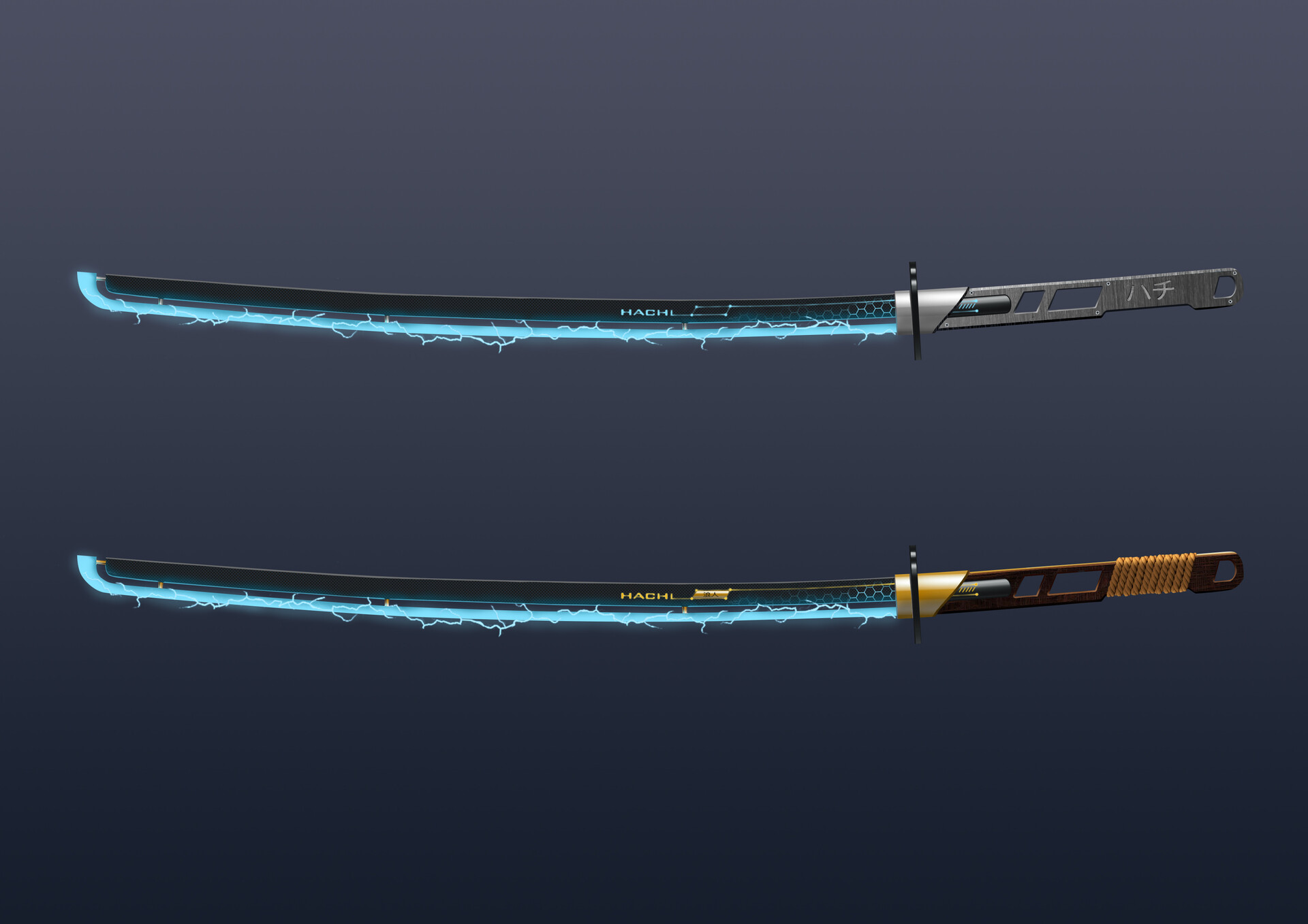 ArtStation - Sci Fi Katana