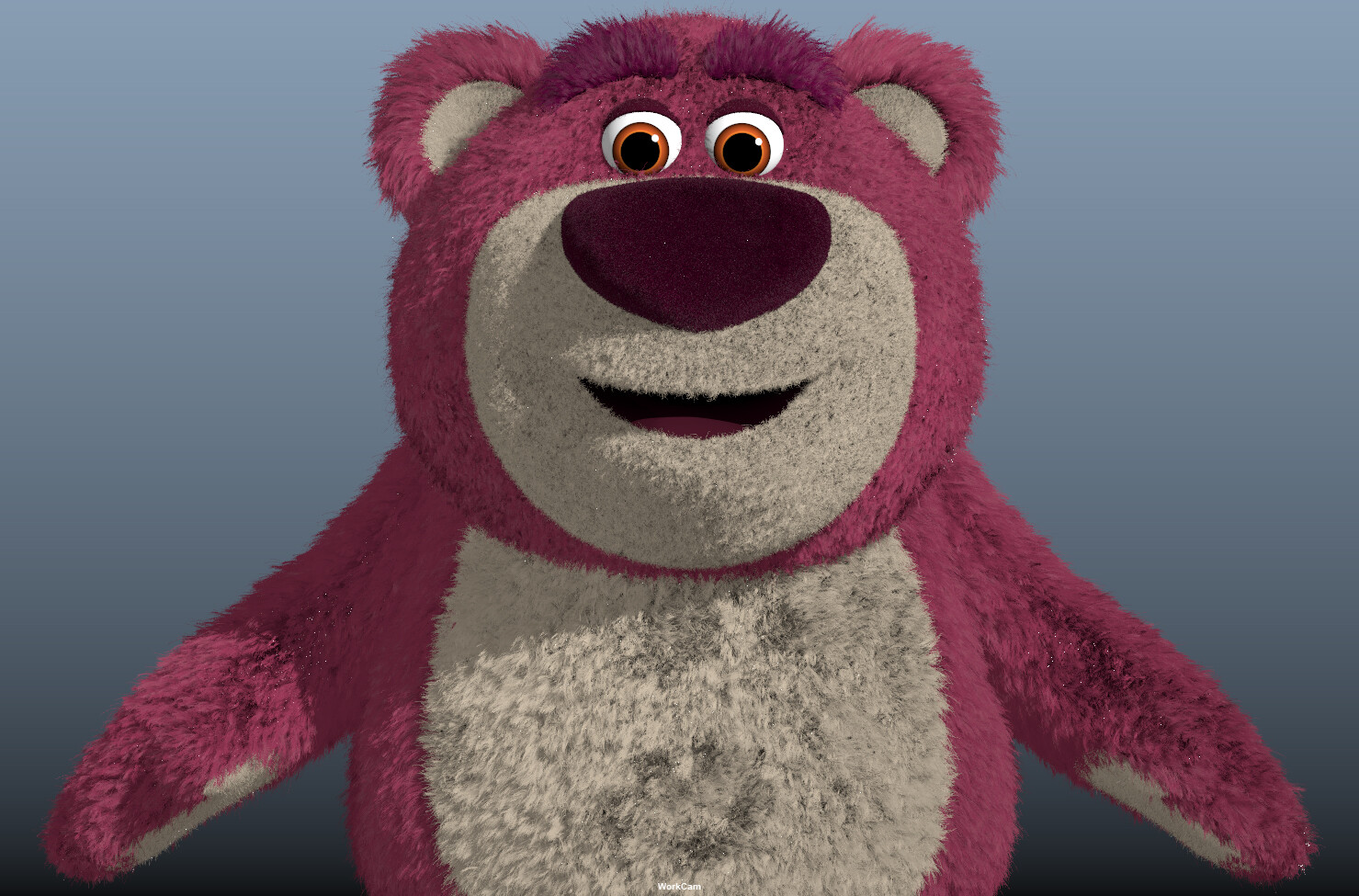 하얀모자 WhiteCap - Lotso Bear