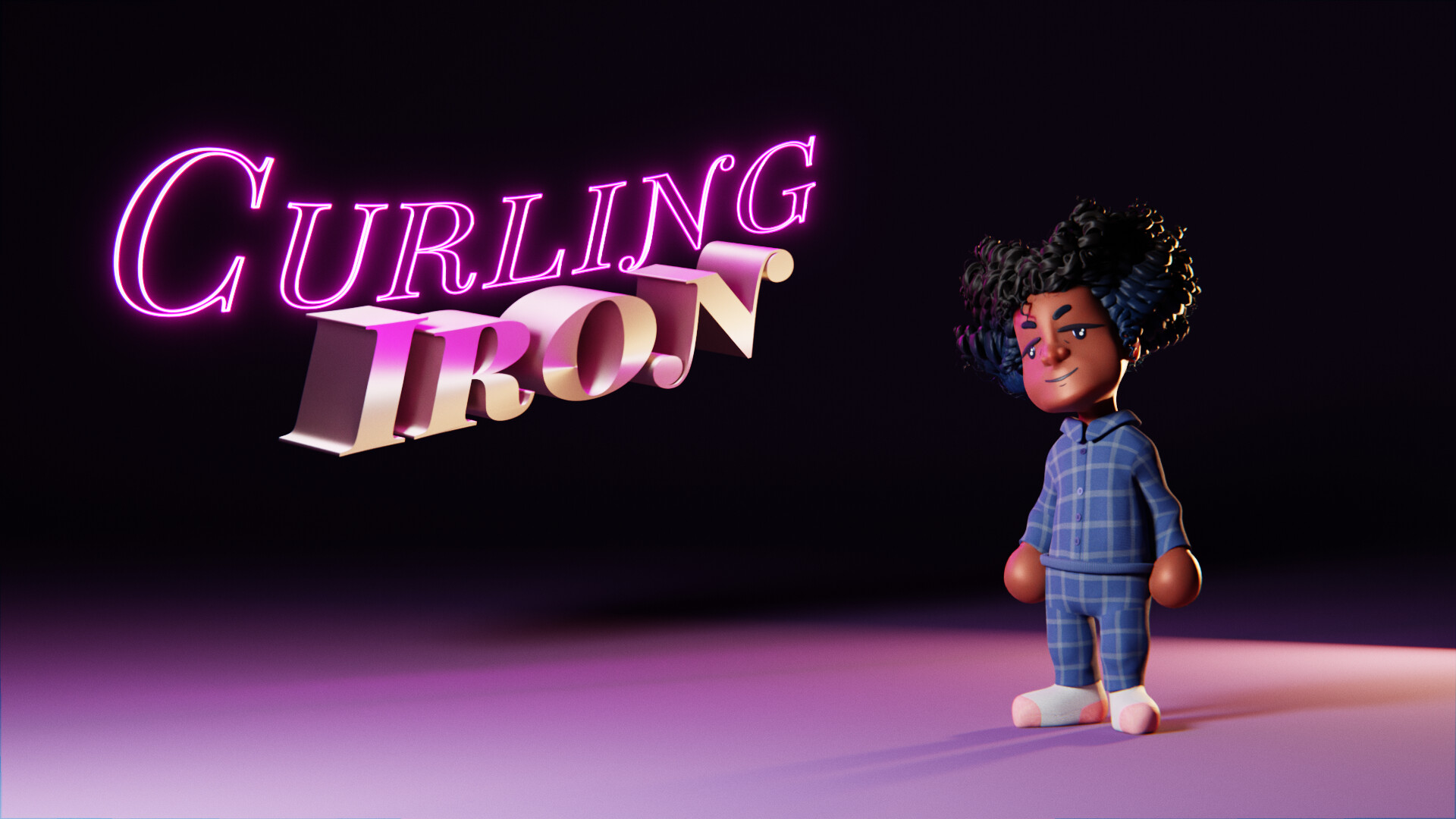 ArtStation - Curling Iron