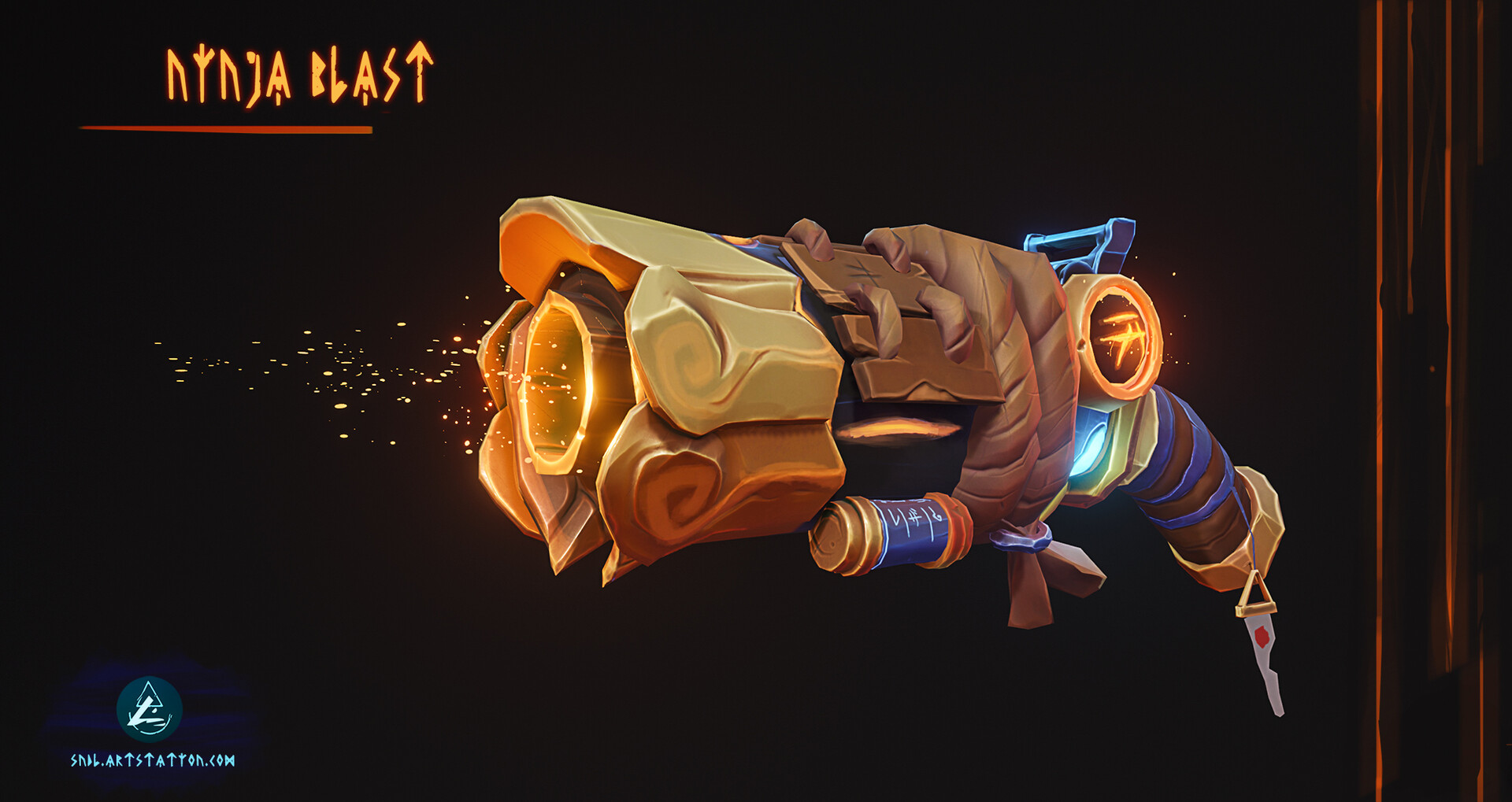 ArtStation - Ninja blast