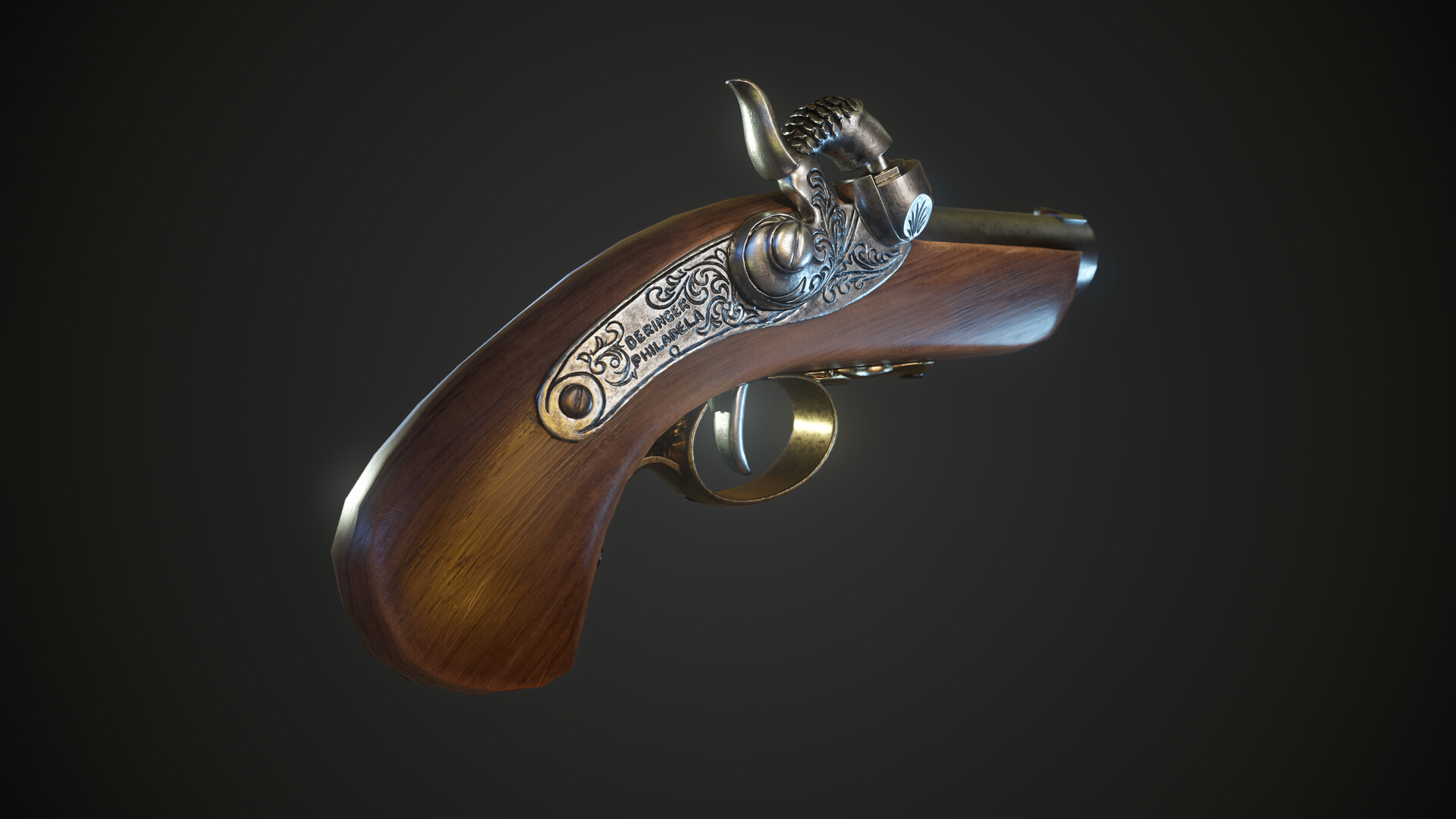 ArtStation - Deringer Philadelphie 1850