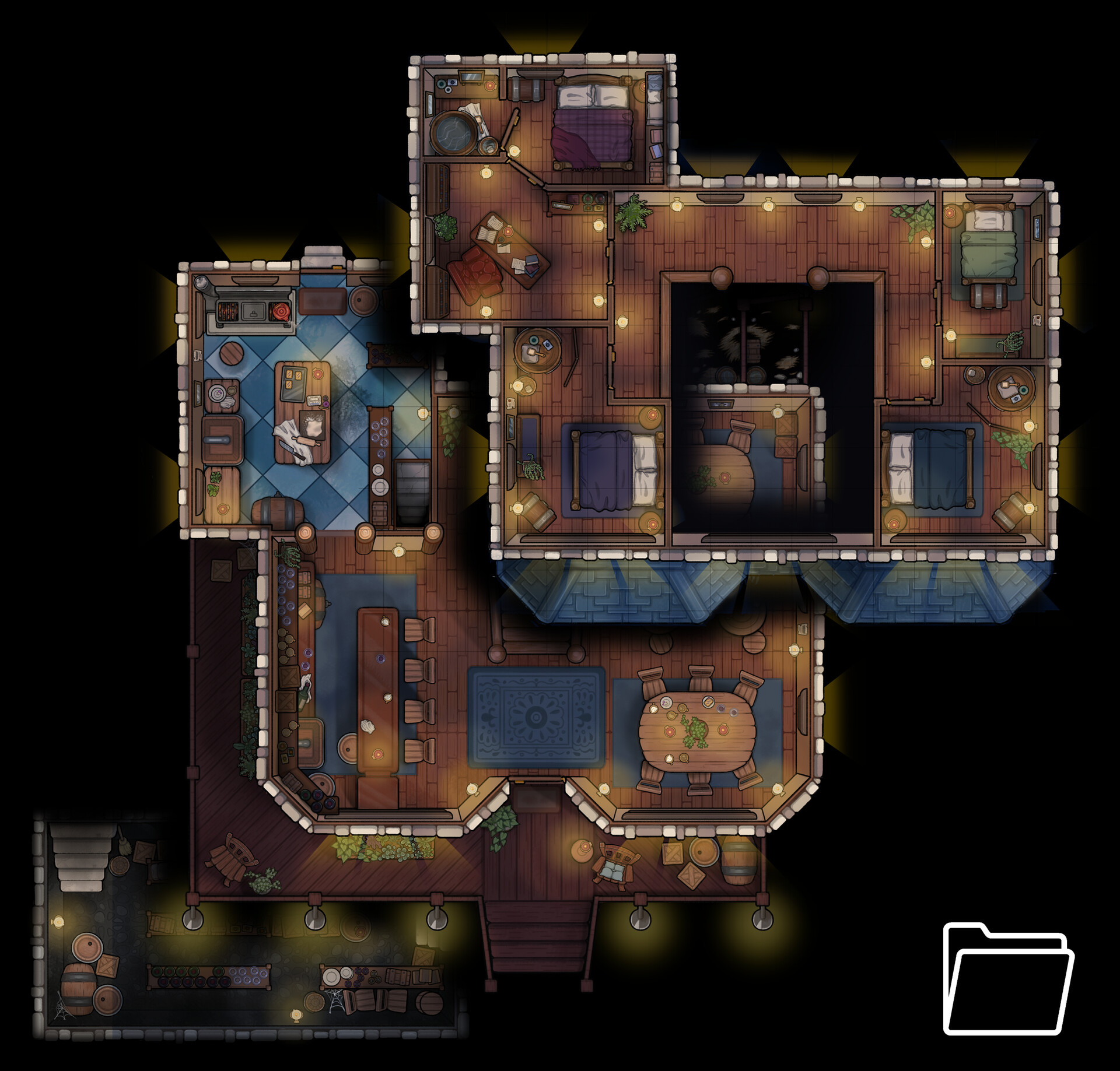 Kaylie Benner - Tavern Map