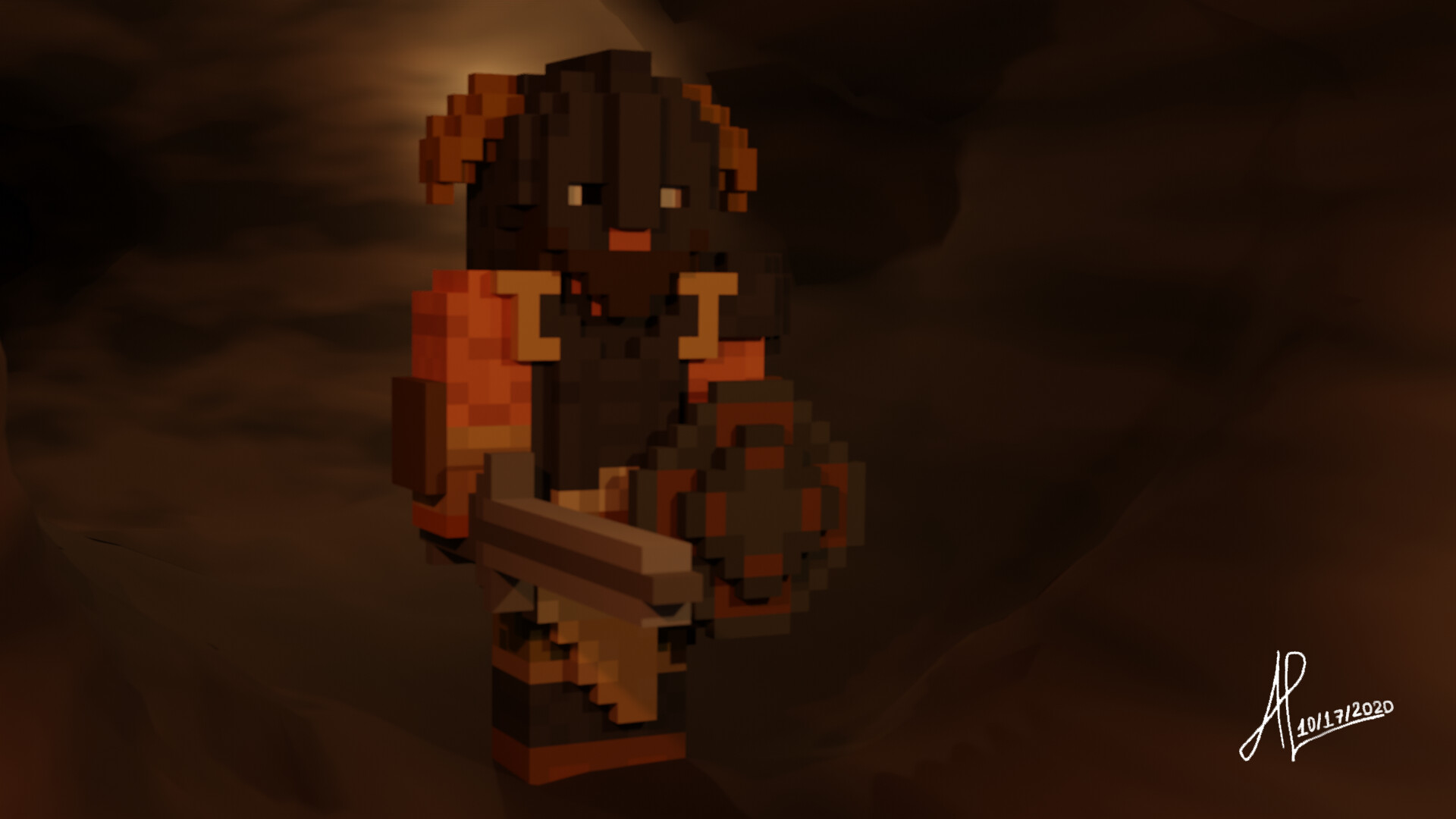 ArtStation - Inktober 2020 Day 14 - Armor