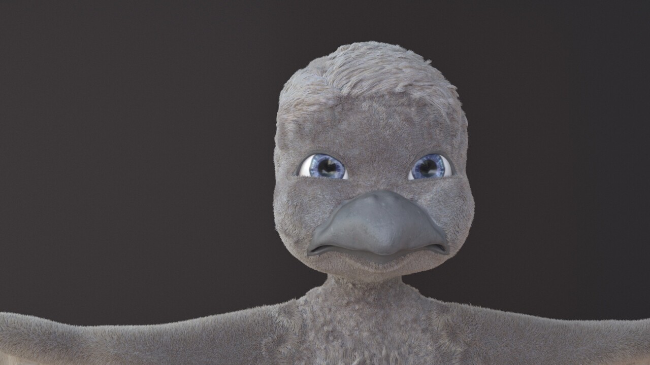 Aleksandra Miteva - 3D Cartoon Bird Animation and Character Development