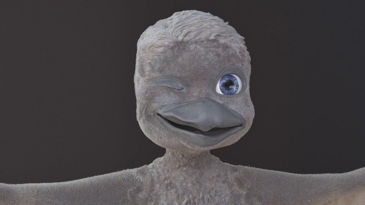 Aleksandra Miteva - 3D Cartoon Bird Animation and Character Development