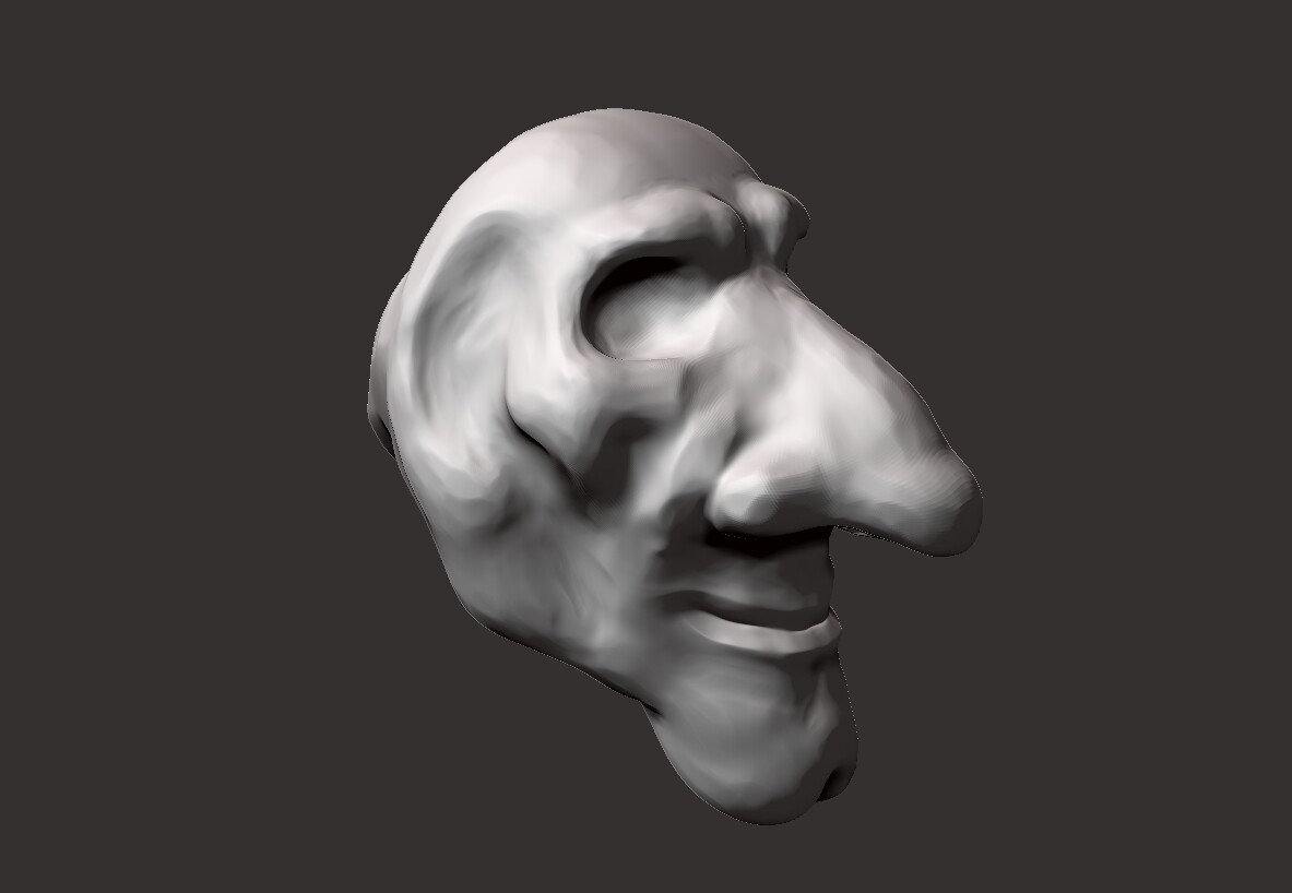 ArtStation - Long nose creature