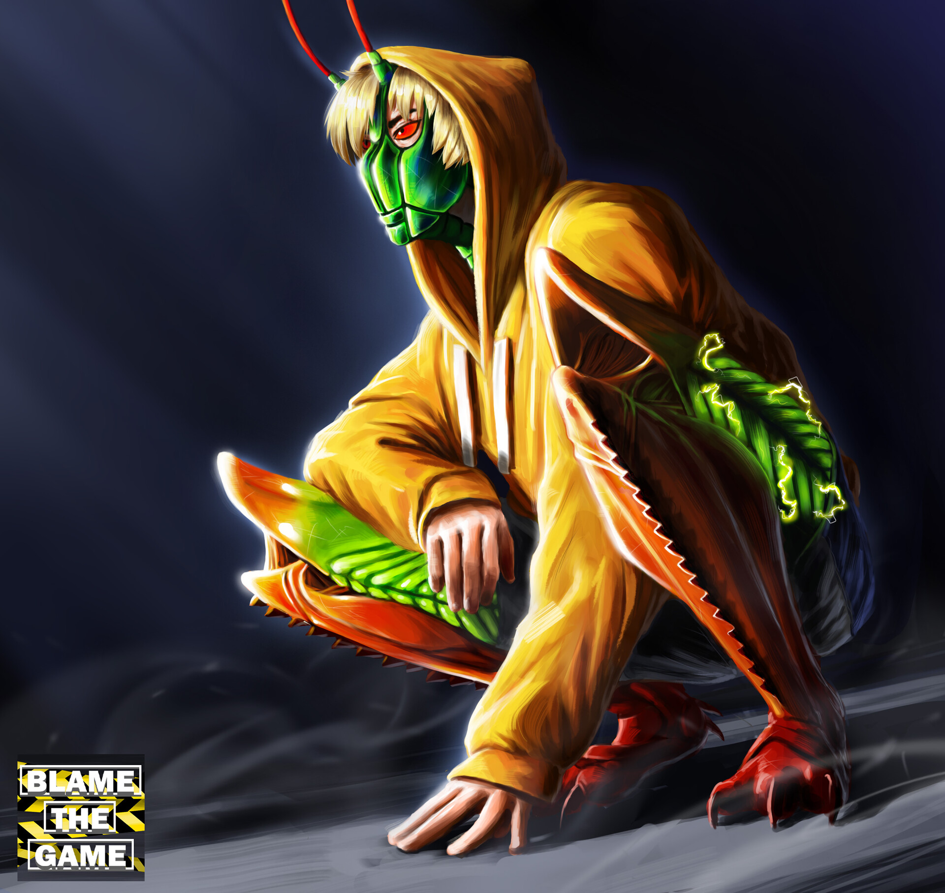 ArtStation - CALVIN - Character Splash Art