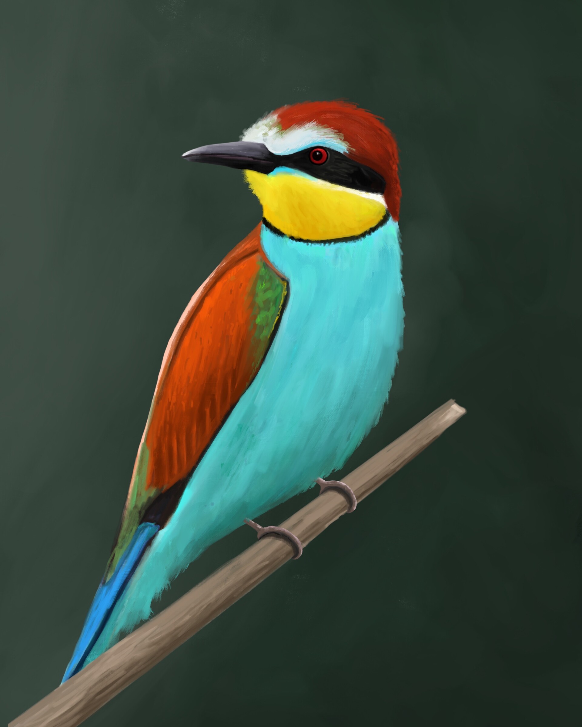 ArtStation - Bee-Eater