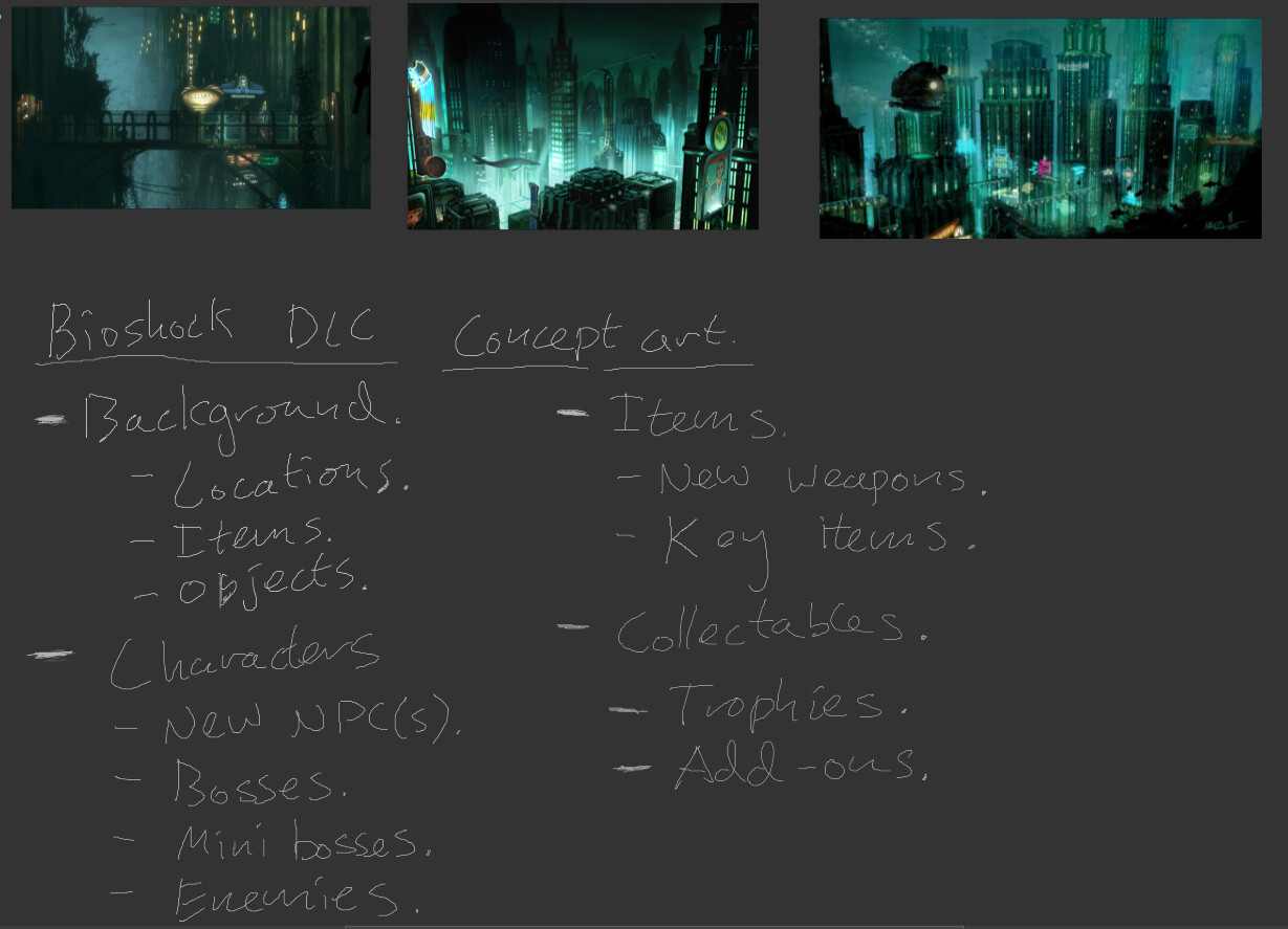 ArtStation - Concept Art - Preestablished Title Bioshock DLC Idea