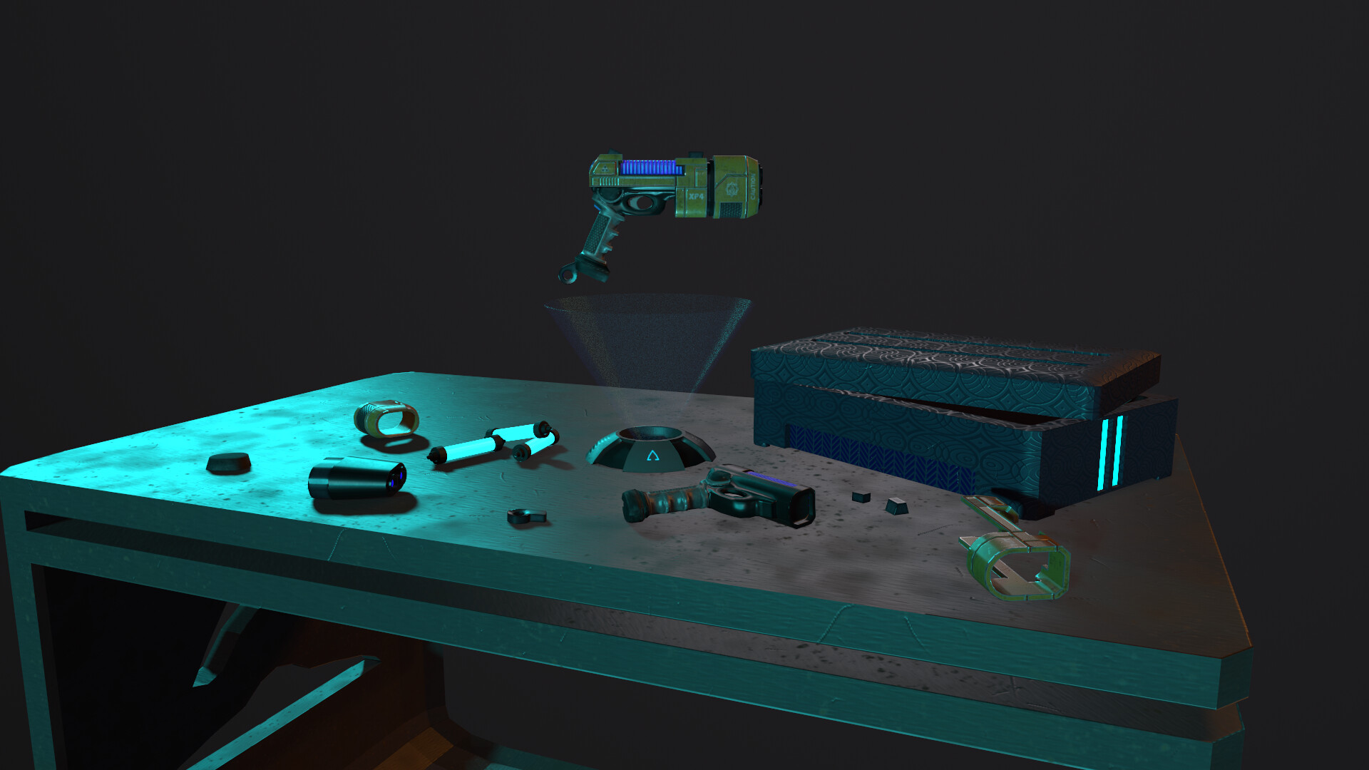 ArtStation - Sci-Fi Gun