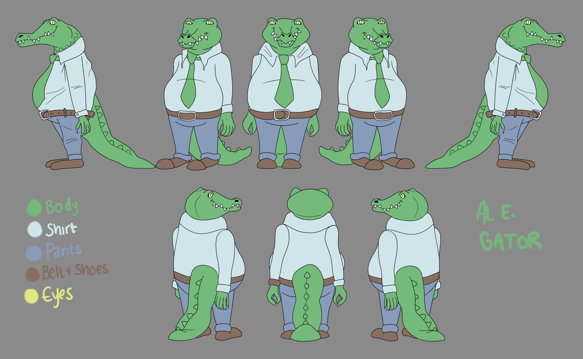 ArtStation - Al E. Gator