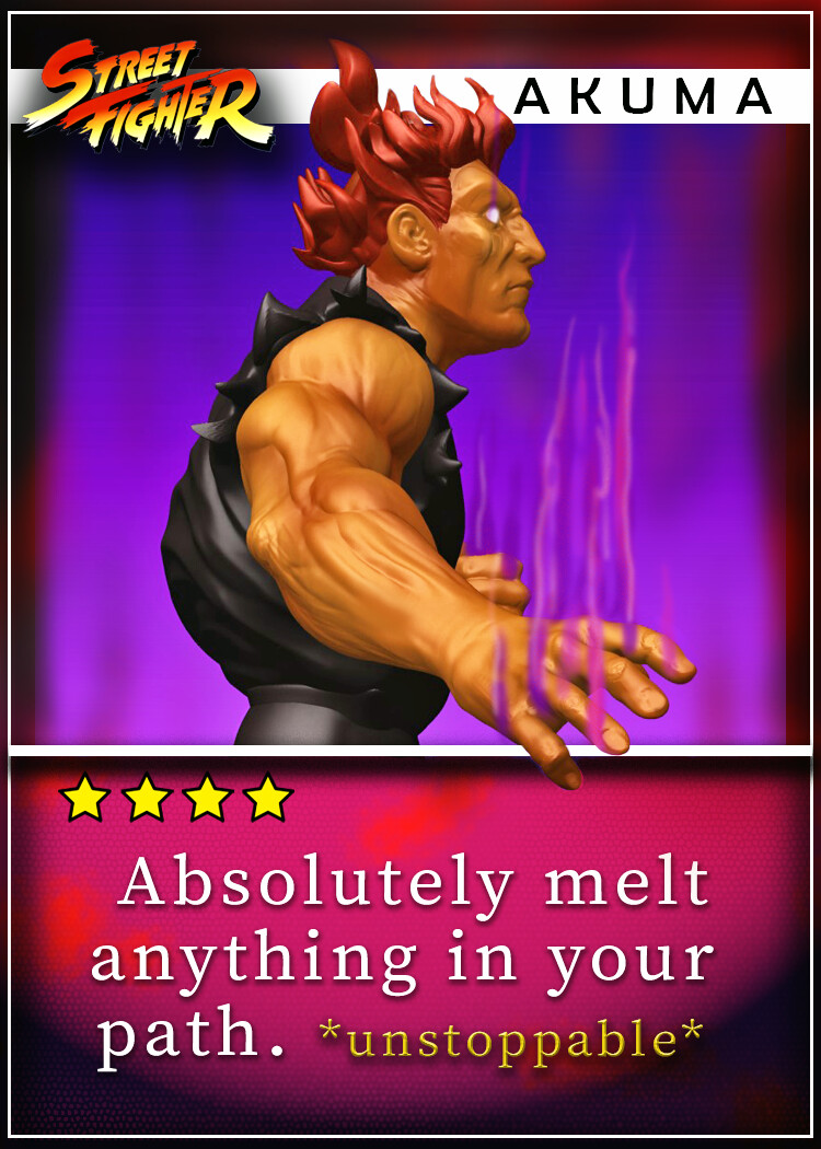 ArtStation - Akuma Card Style