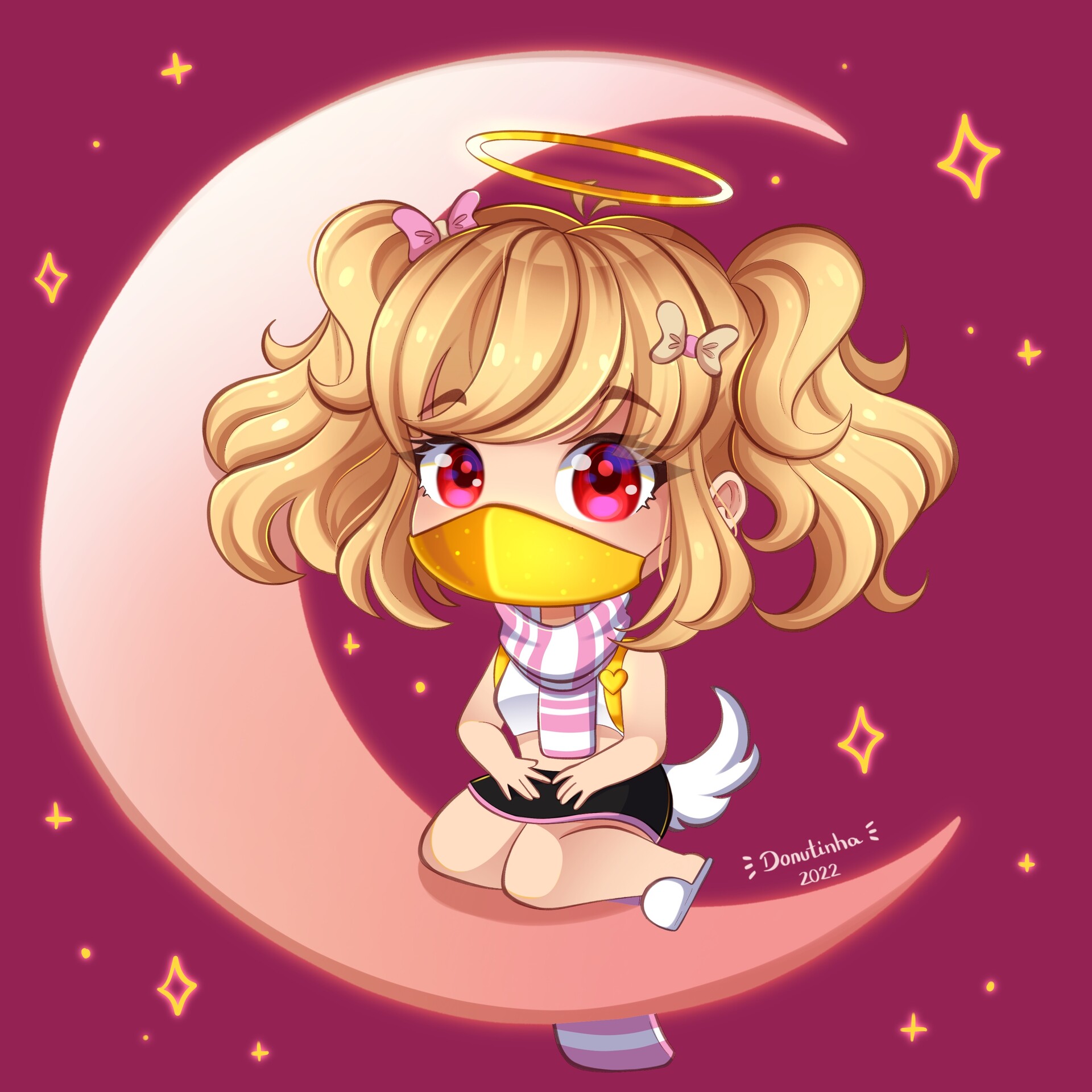 ArtStation - Commission Habbo Chibi
