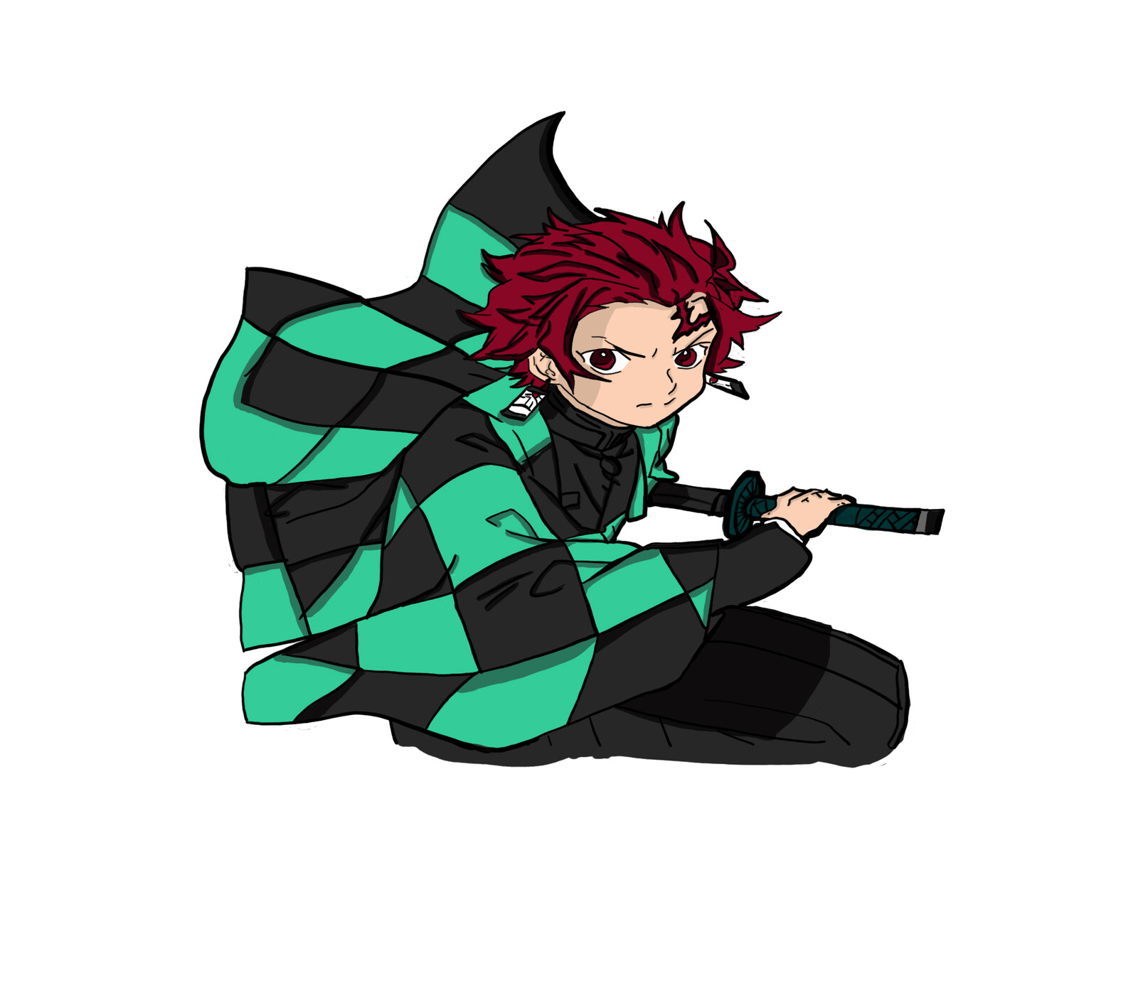Slash Moss - Tanjiro Kamado First FanArt