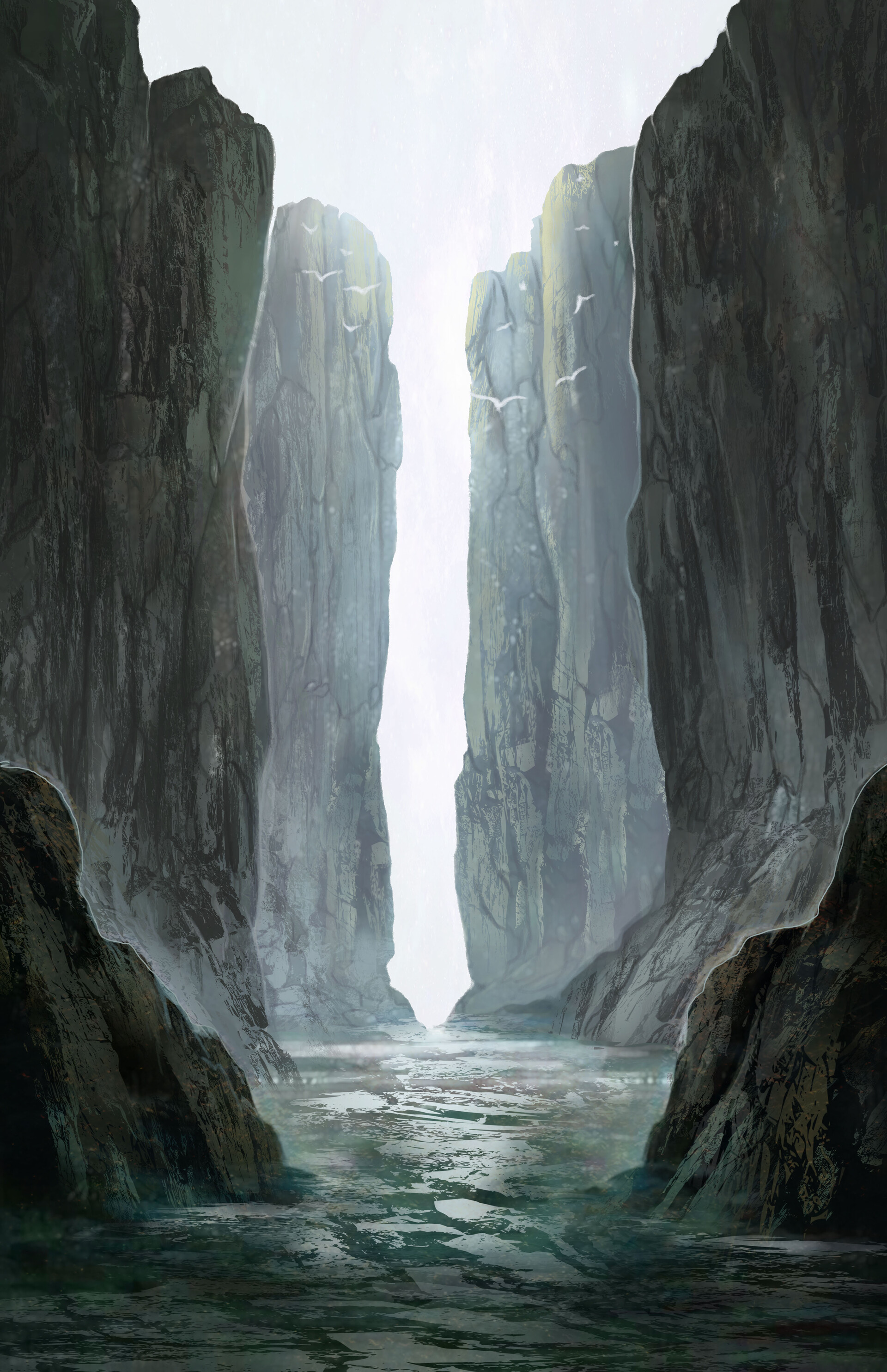 ArtStation - Alien World Environmental Concept Art