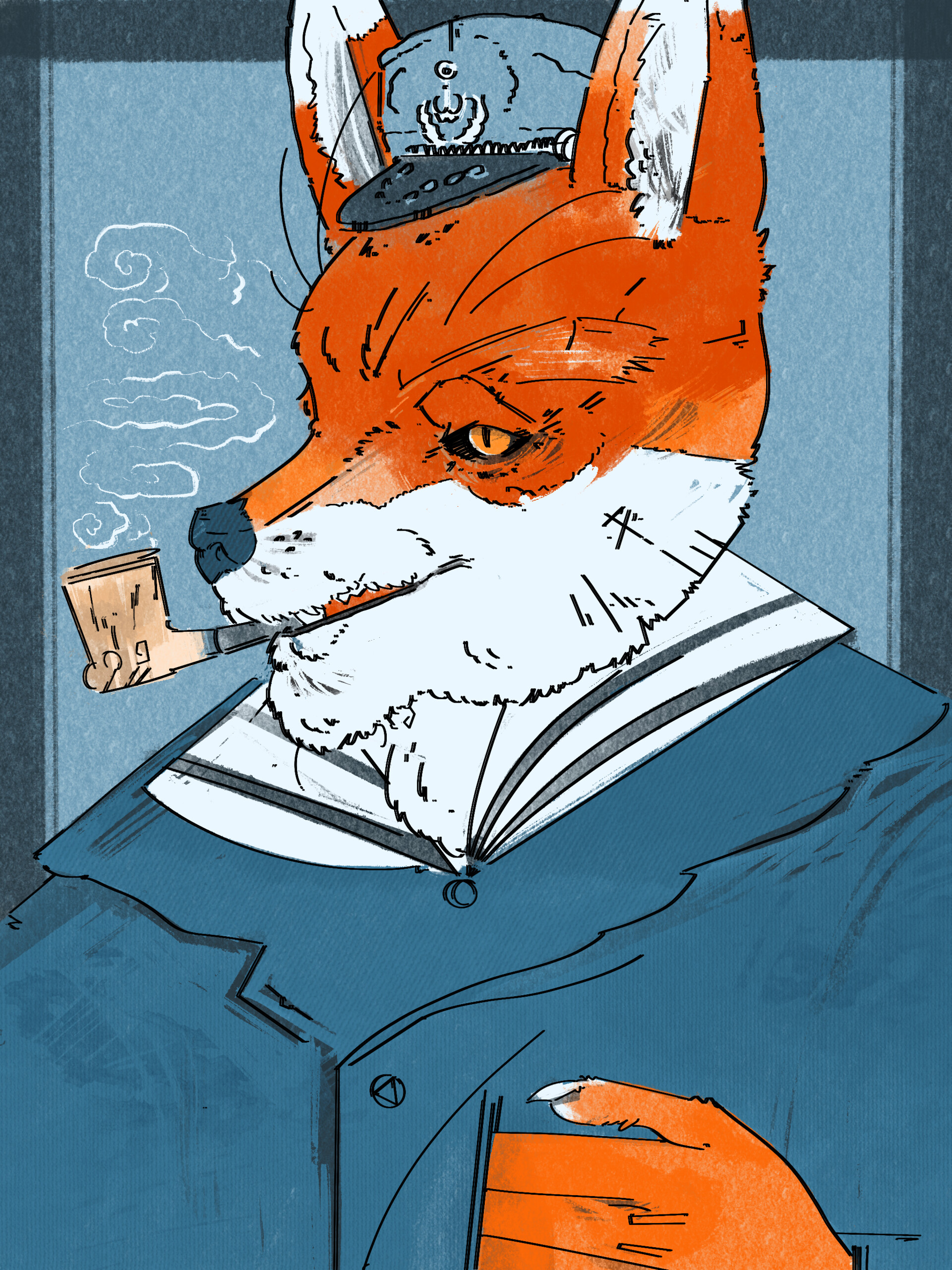 Peter Kirschstein - Fox Adventurer | Character Design Challenge