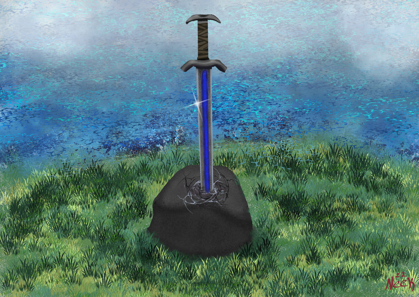 ArtStation - blade of the stone