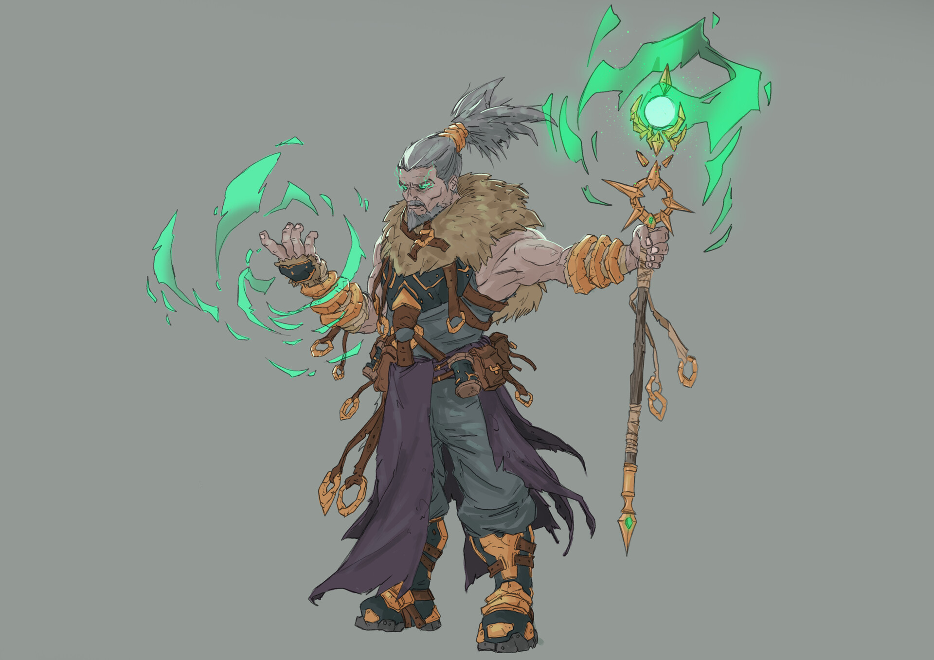 ArtStation - Belhaim the Corrupt Mage