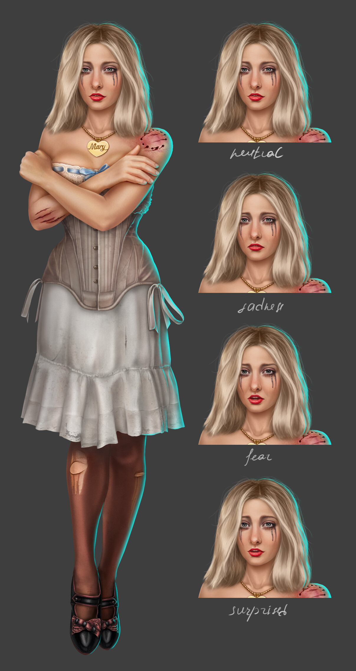 ArtStation - 19th century courtesan