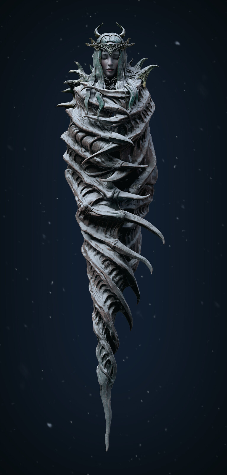 Kanju - Statue2 Fanart. original author Vitaly Bulgarov.