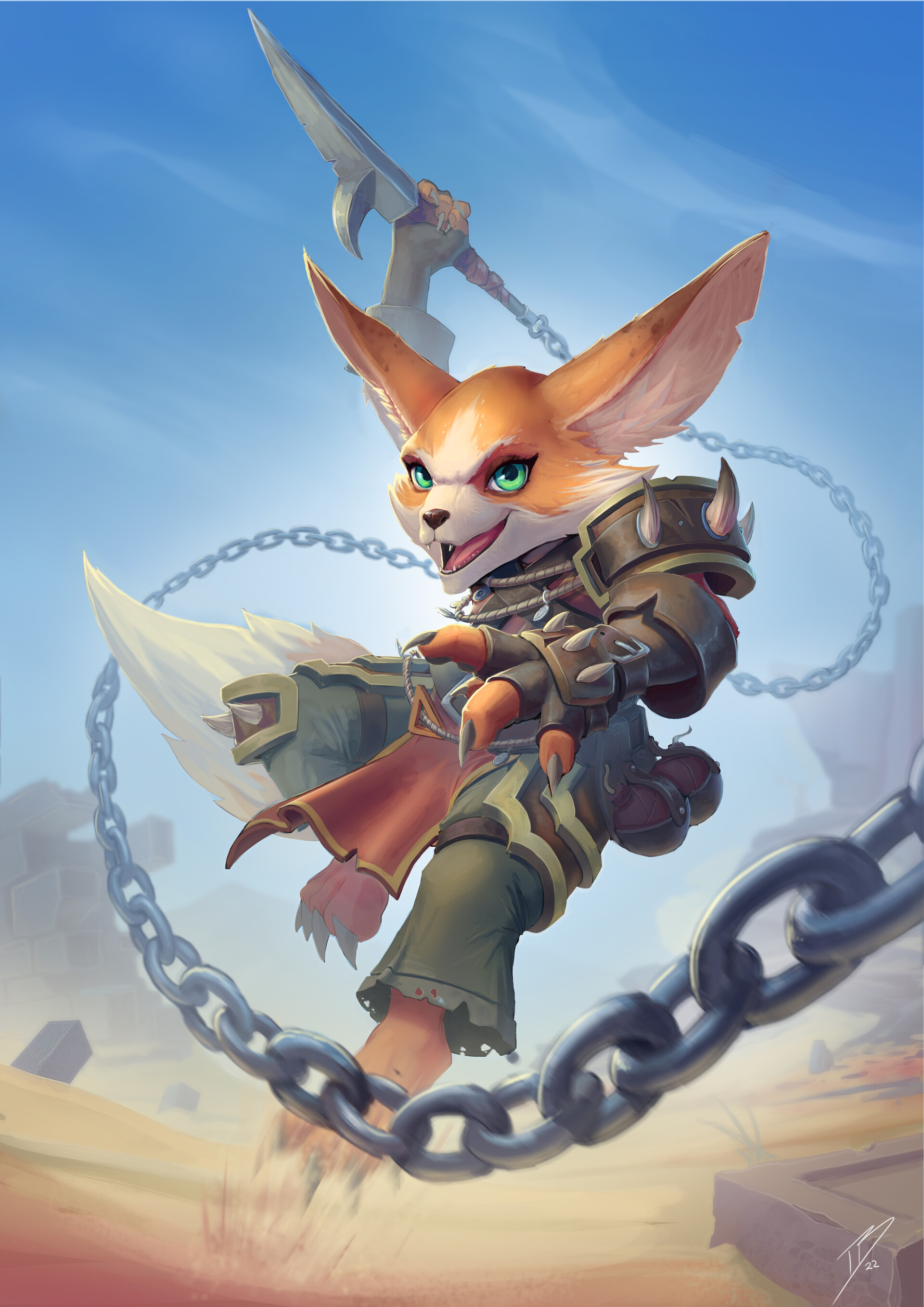 ArtStation - Vulpera Harpooner