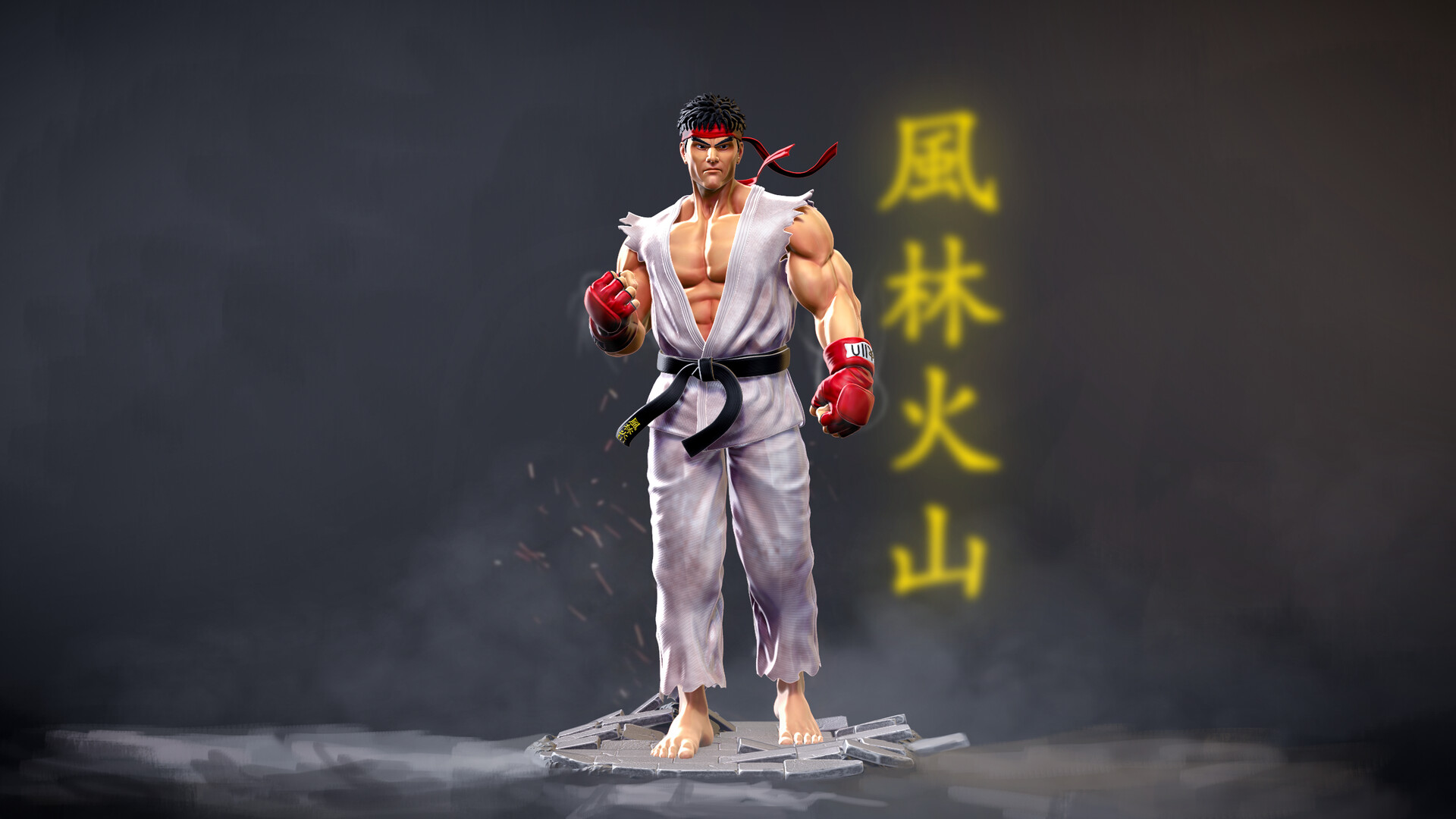 ArtStation - Ryu - Street Fighter