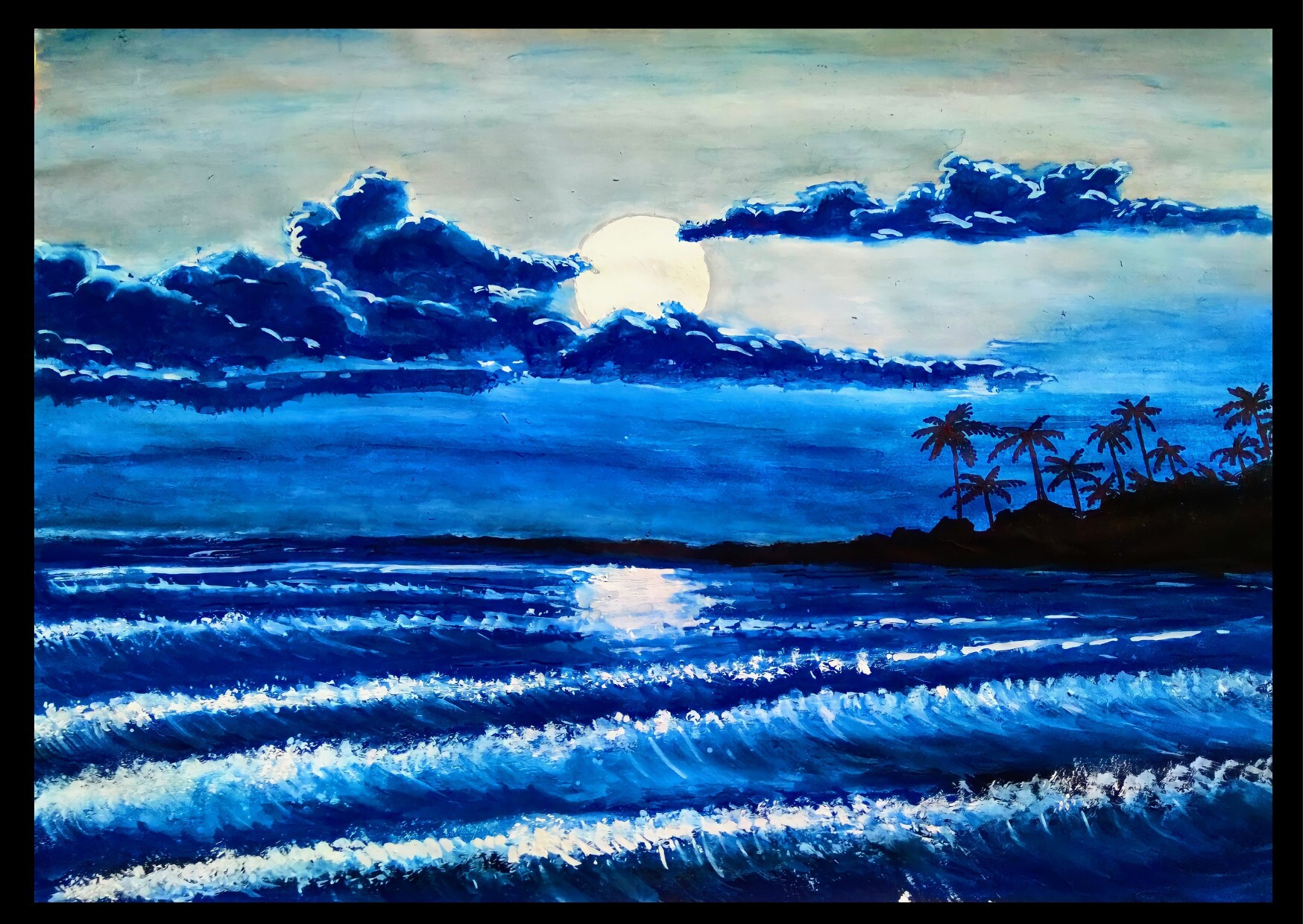 ArtStation - The night ocean