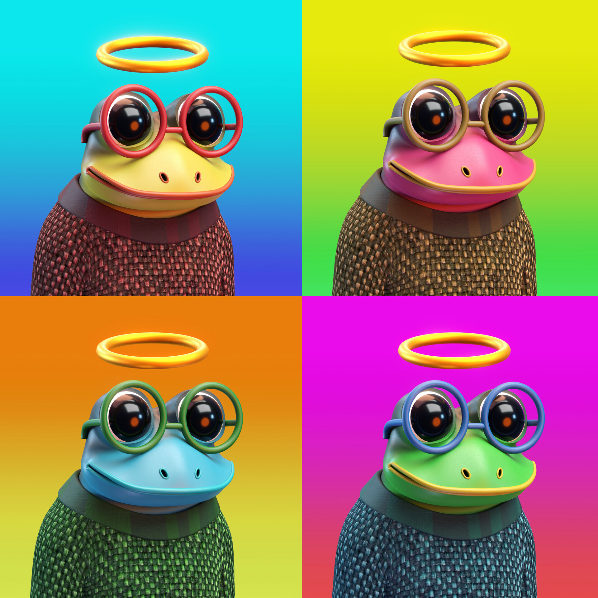 ArtStation - Nft Frog