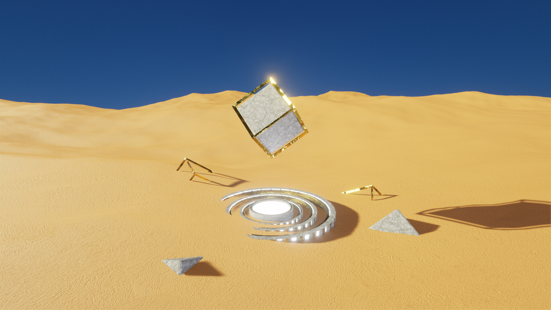 ArtStation - Desert mystery