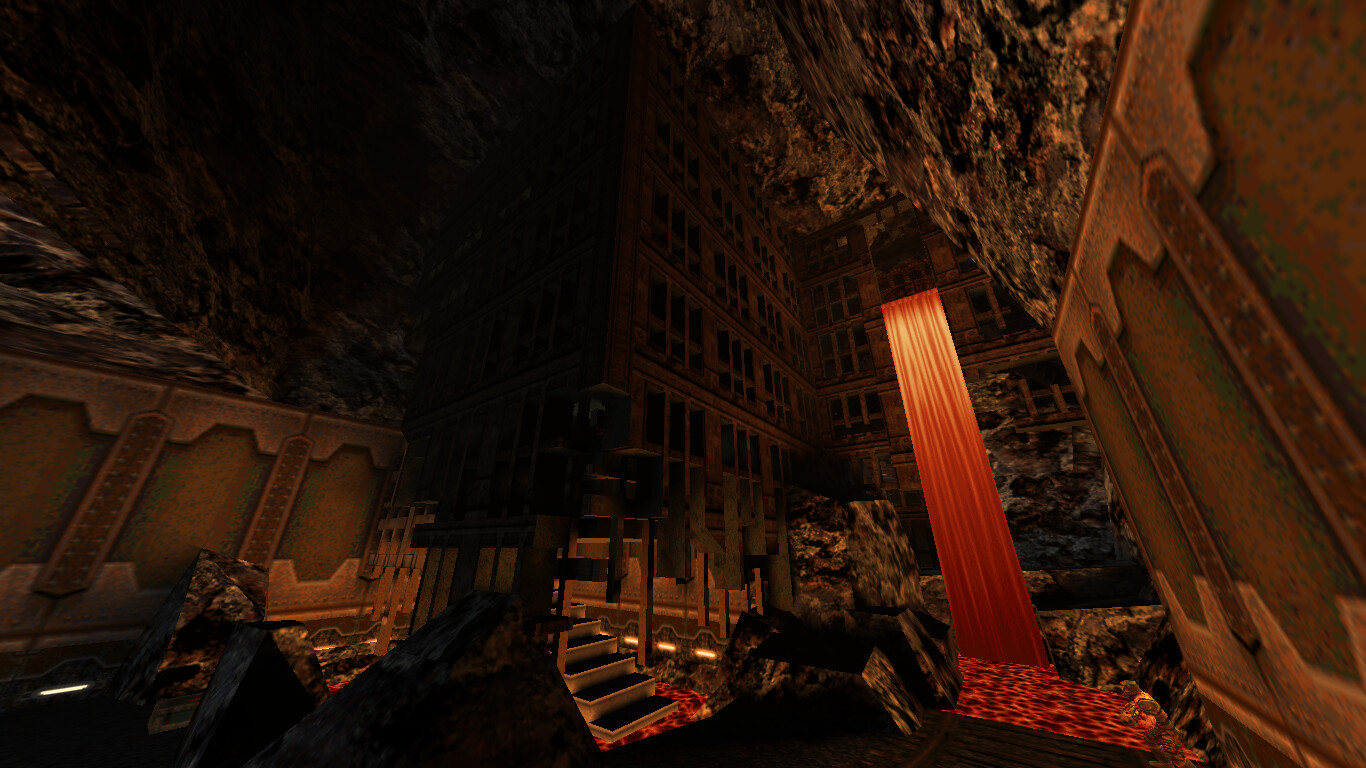 ArtStation - Quake Custom Map - Manhattan's Leftovers