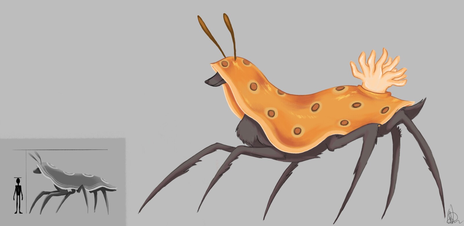 Johanna Birra - Insectopod Concept Art