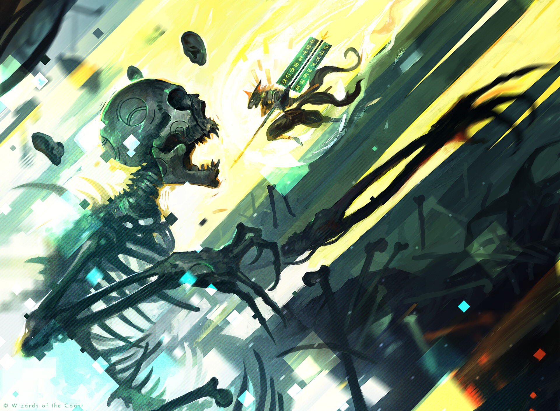 ArtStation - MtG - Repel the Vile