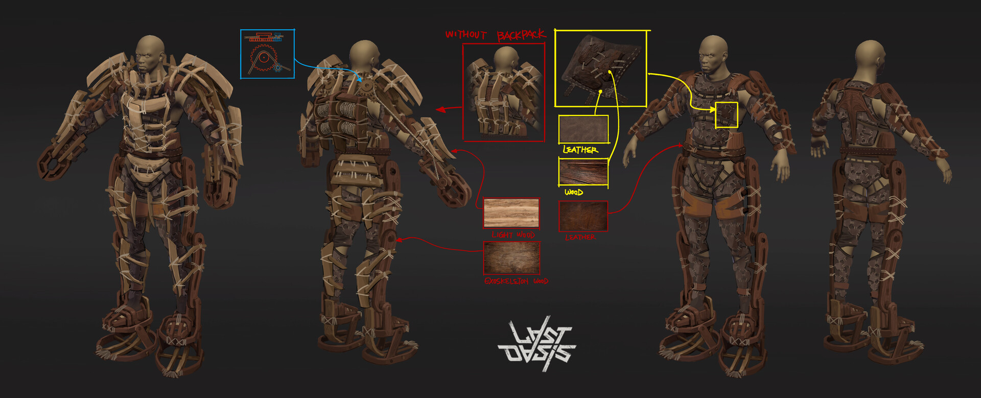 ArtStation - Last Oasis - Exoskeleton