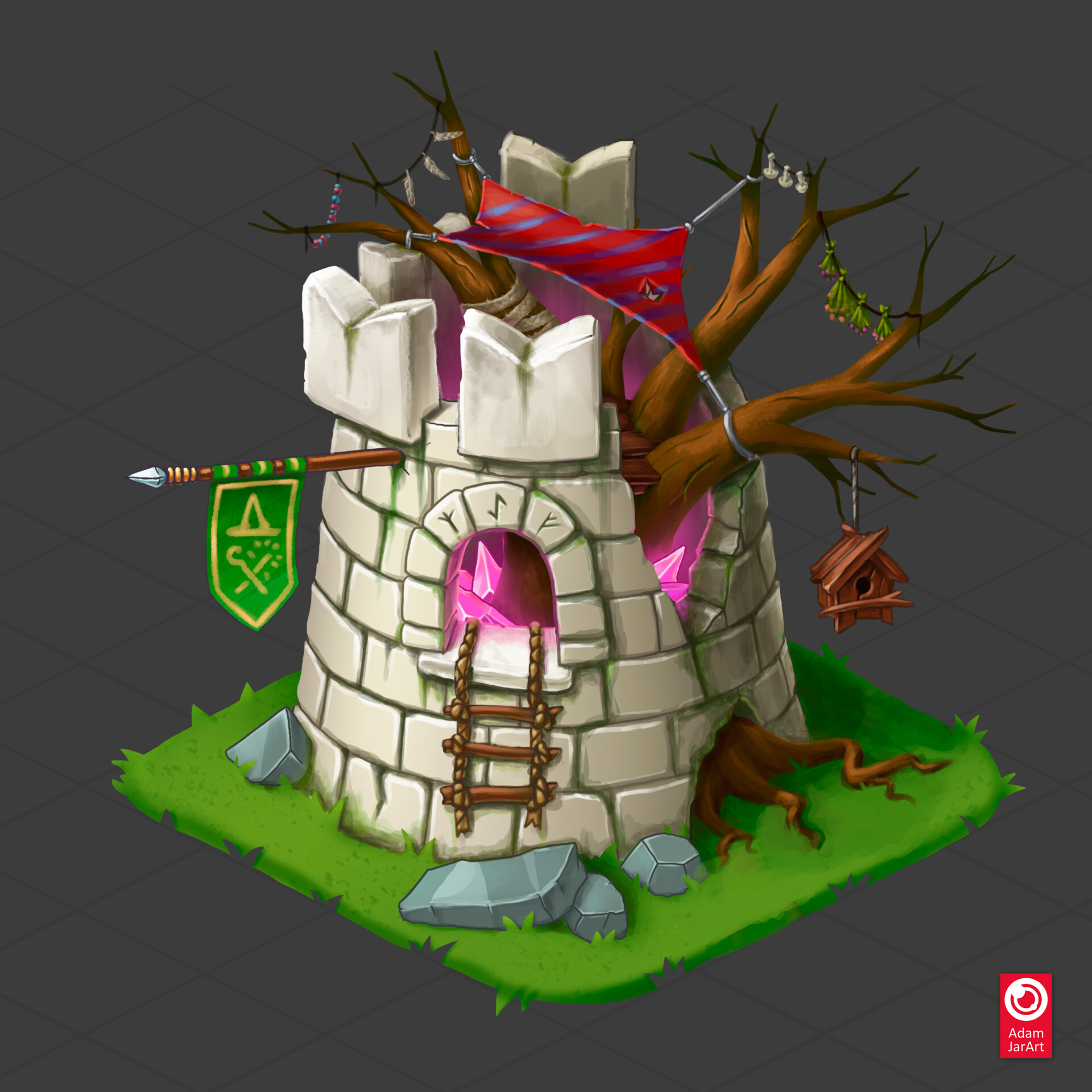 ArtStation - Wizard's Tower