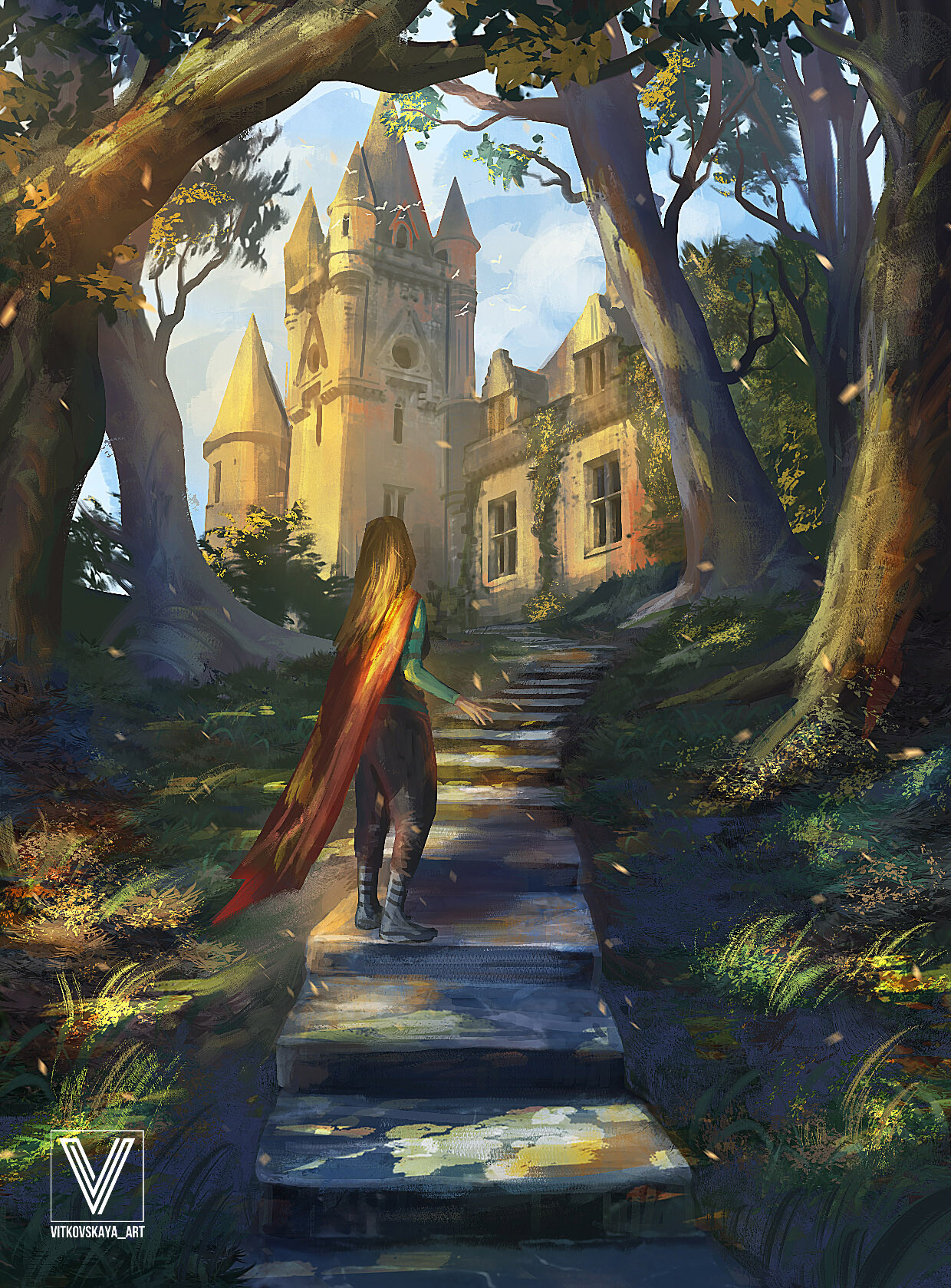 ArtStation - Fantasy Castle