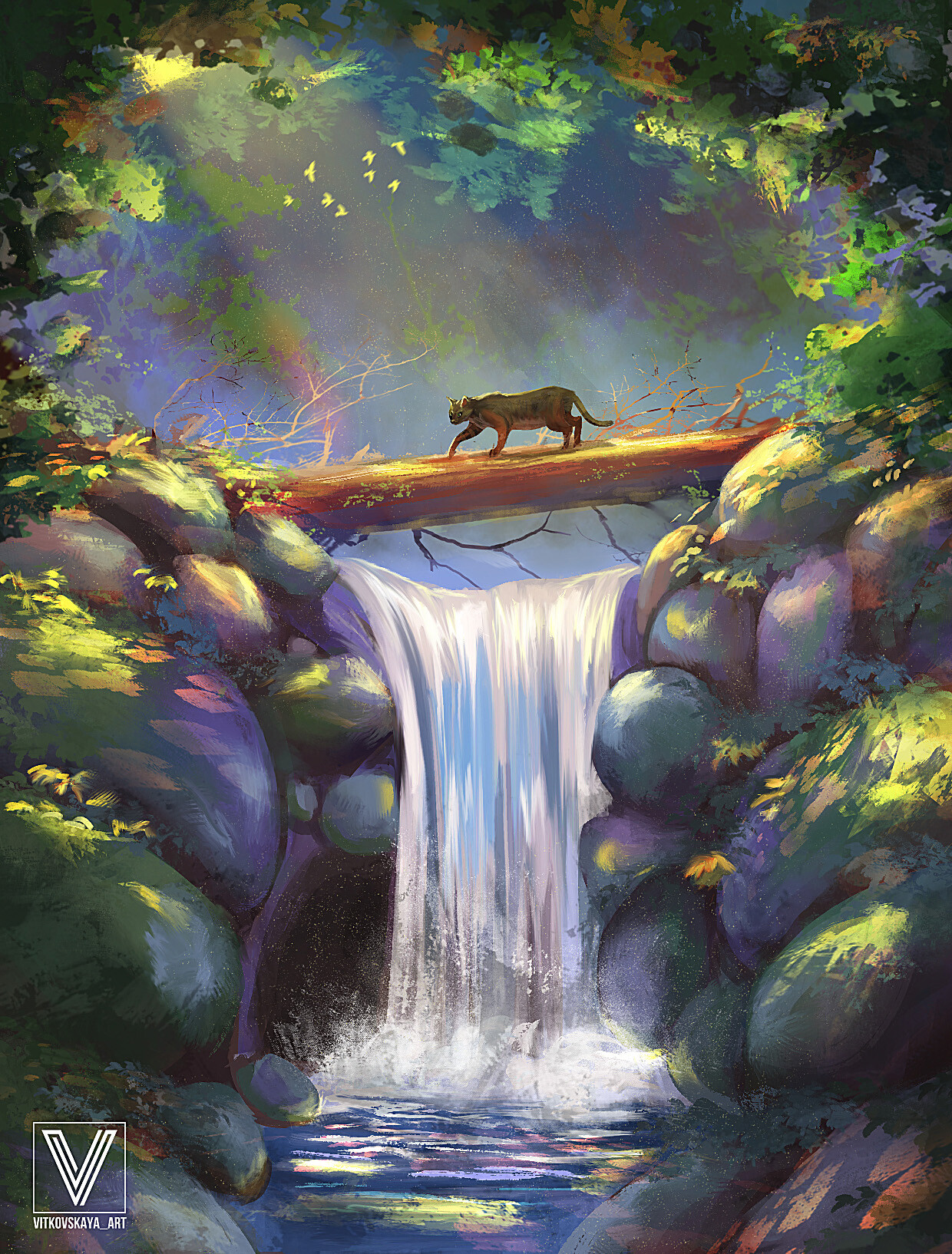 ArtStation - Waterfall