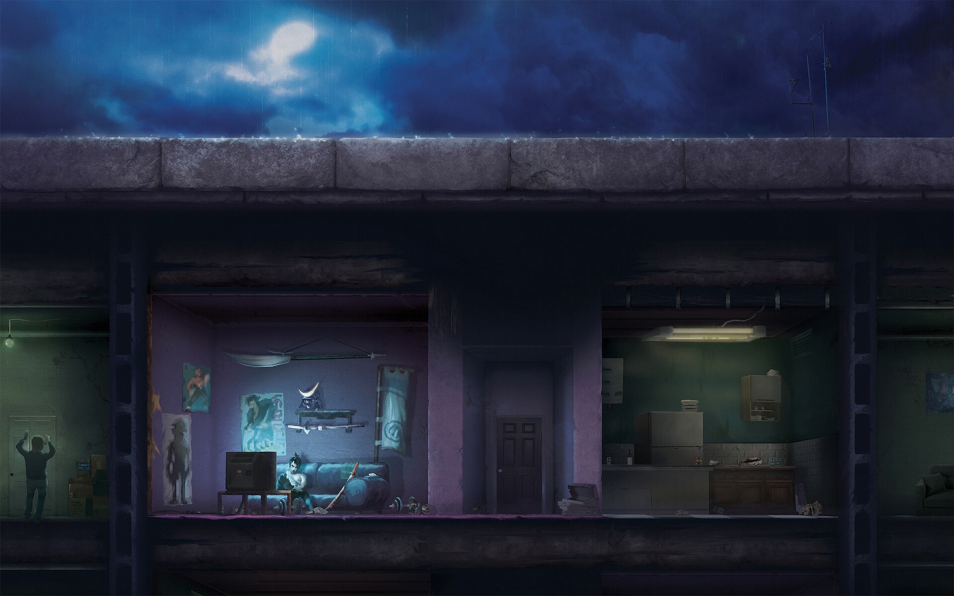 ArtStation - An Assassin's Home