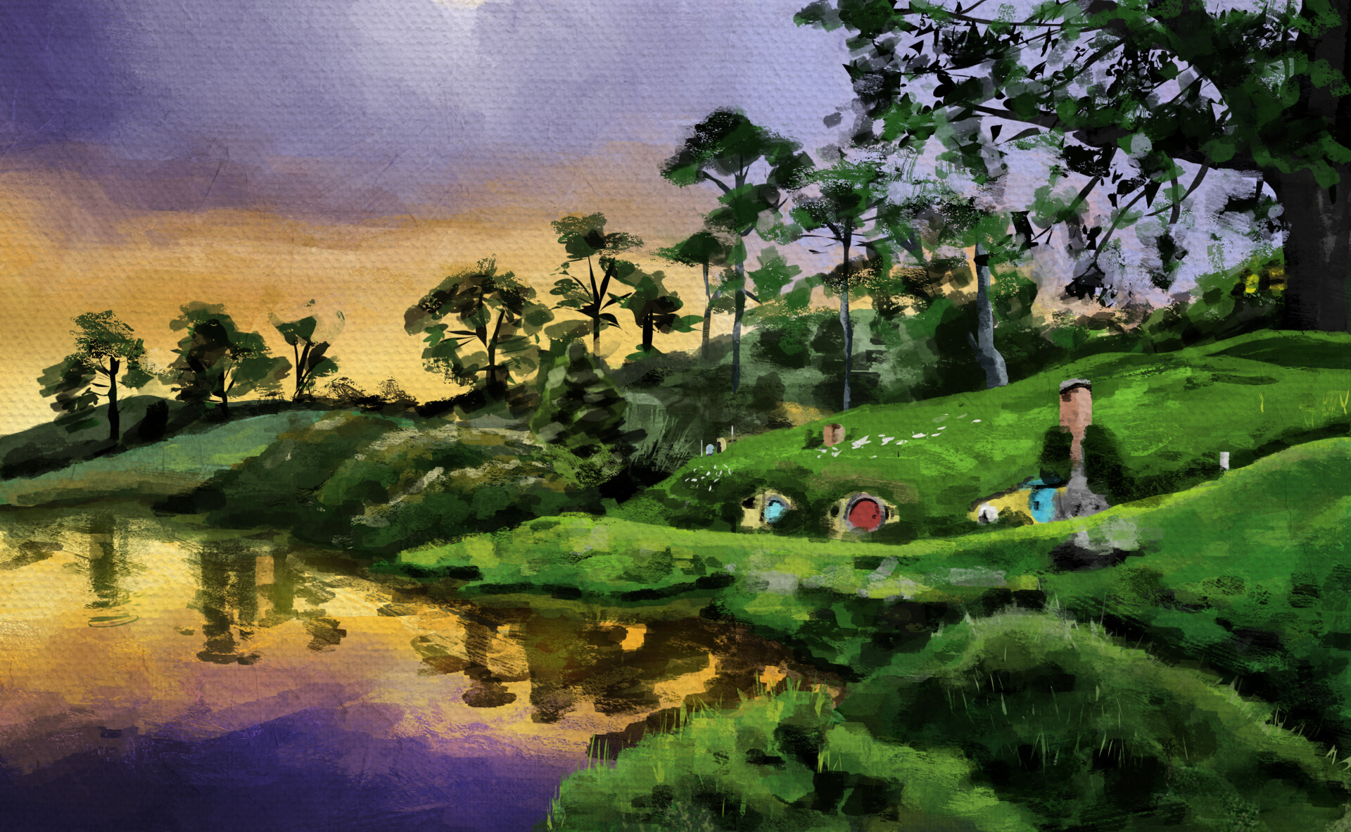 ArtStation - The Shire