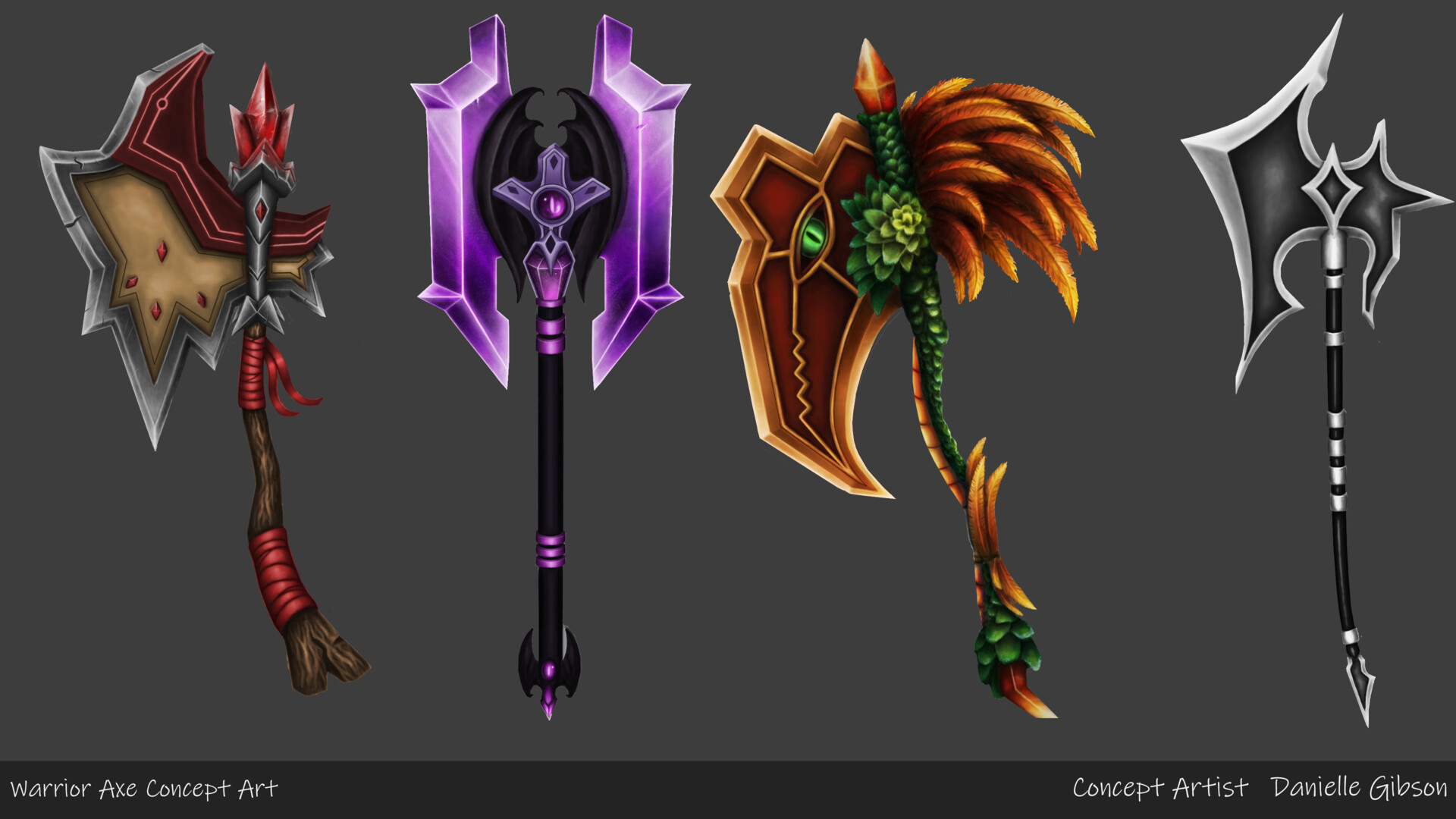 ArtStation - Warrior Axe Concept Art