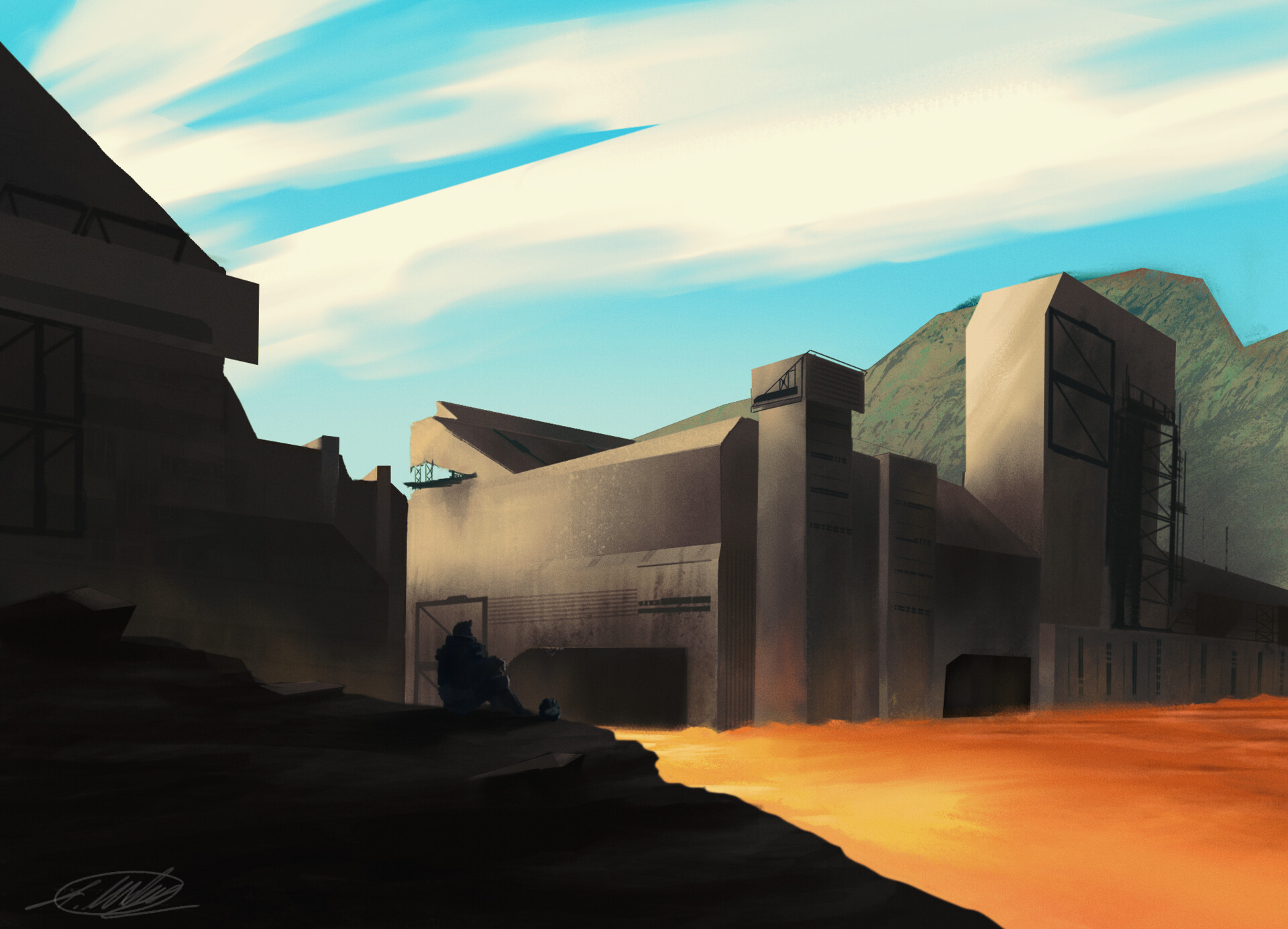 ArtStation - Desert Fortress