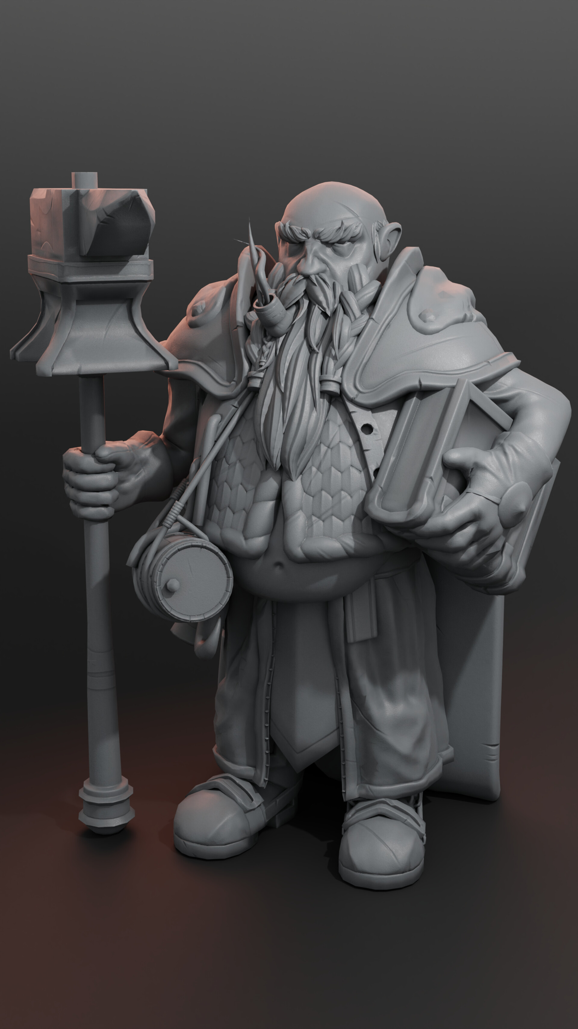 ArtStation - Dwarf Cleric