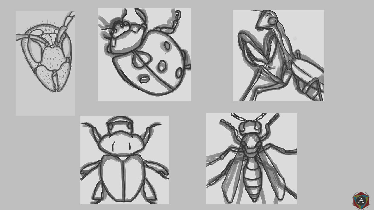 ArtStation - animal sketch board