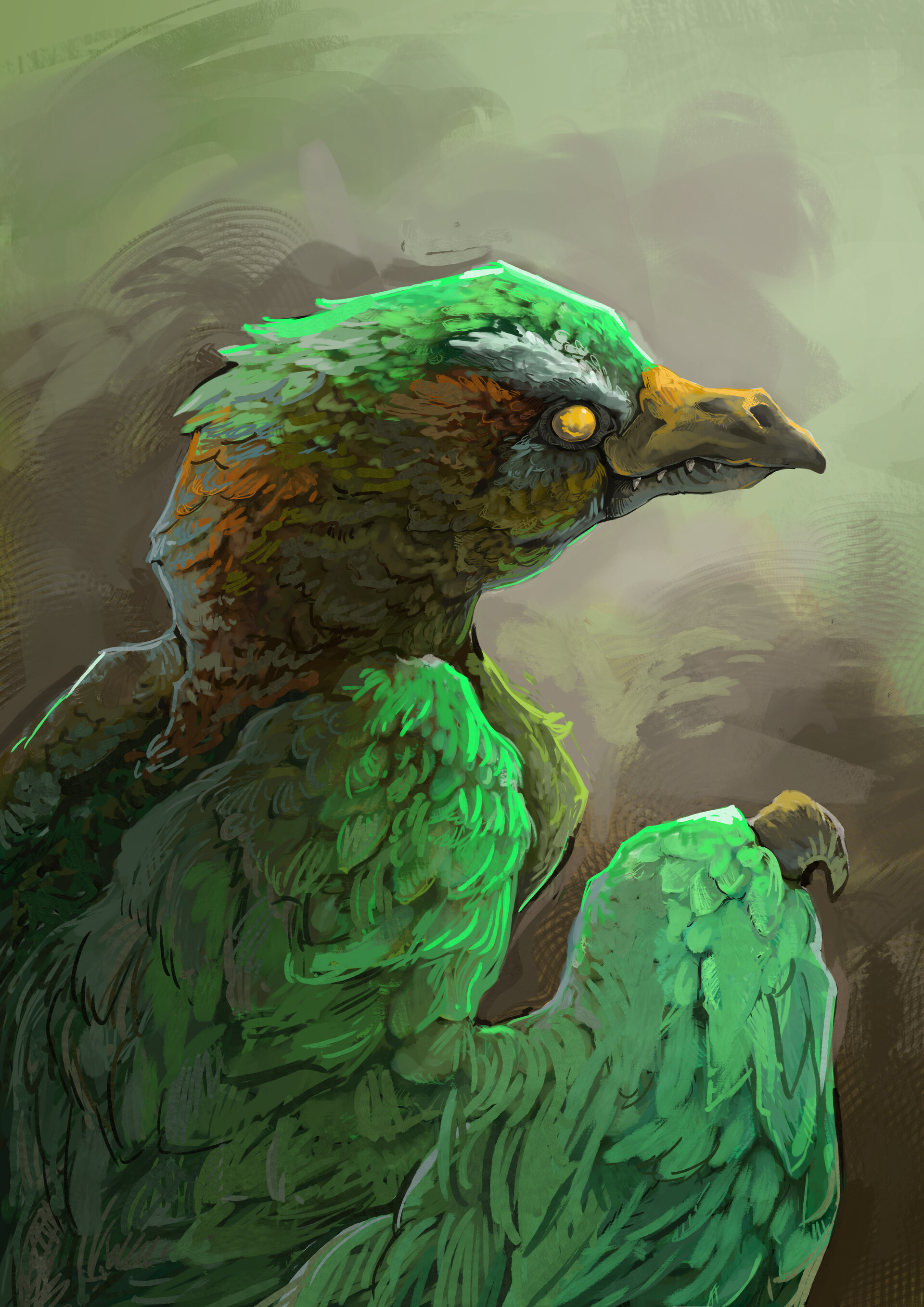 ArtStation - Dragon Bird