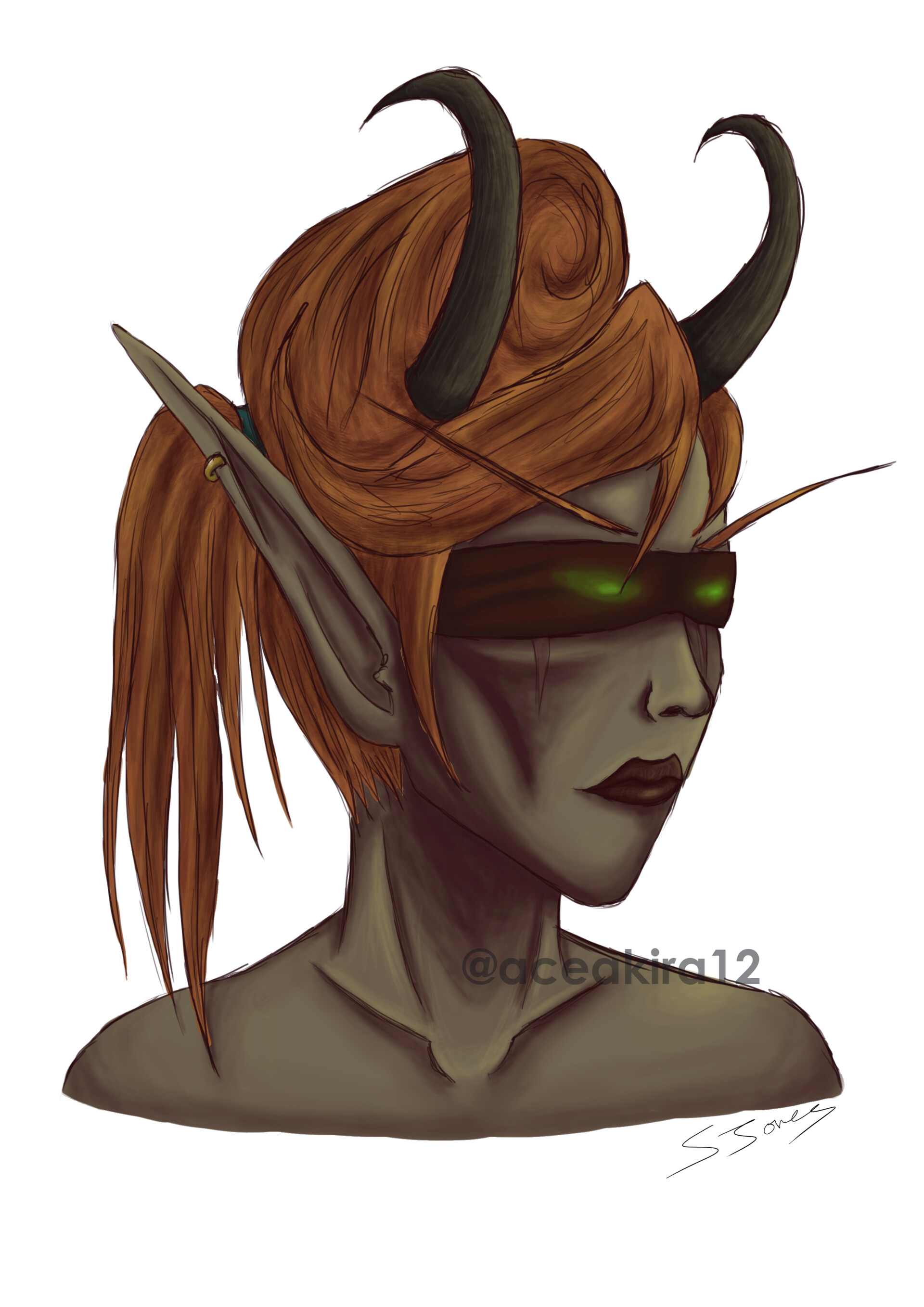 ArtStation - Sunfury Portrait