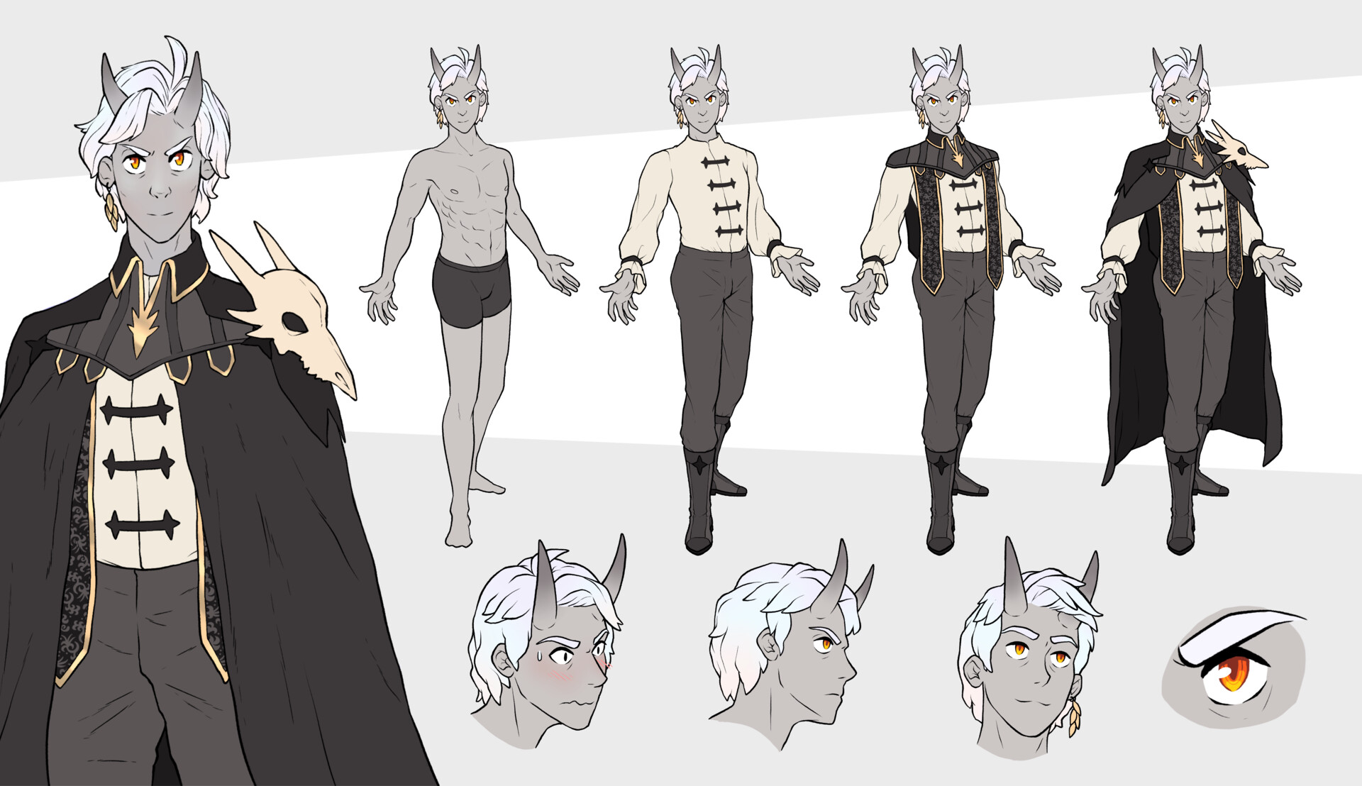 ArtStation - Character Reference Sheet