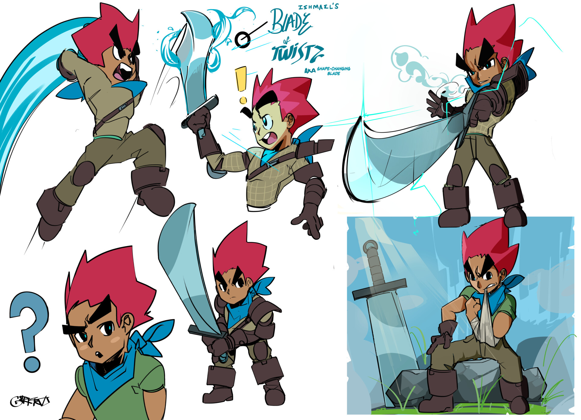 ArtStation - Hero Character Exploration